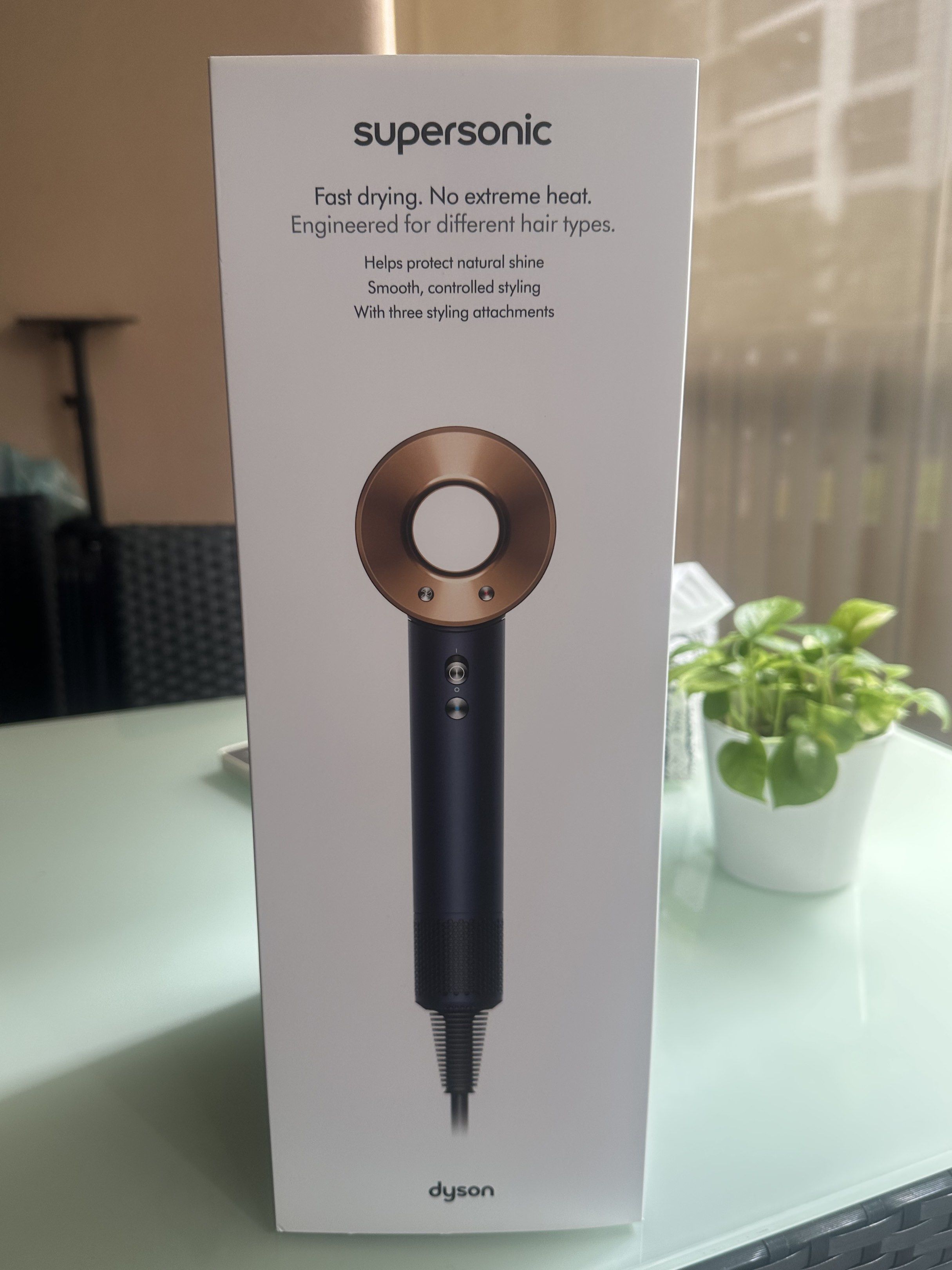 Dyson Supersonic Hair Dryer - Blue/Copper, Beauty & Personal Care, Hair ...