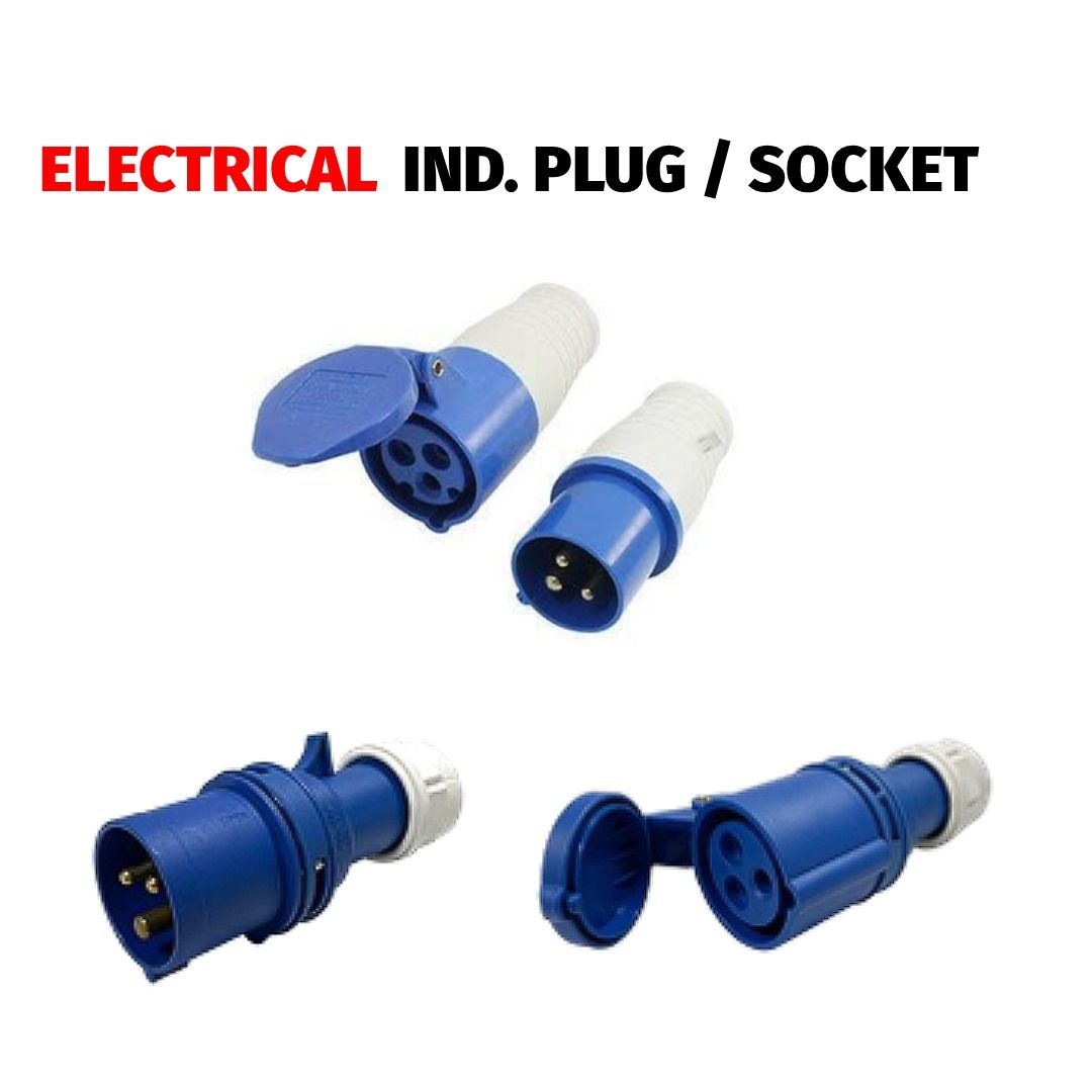 Electrical Industrial Plug and Socket, TV & Home Appliances, Electrical ...