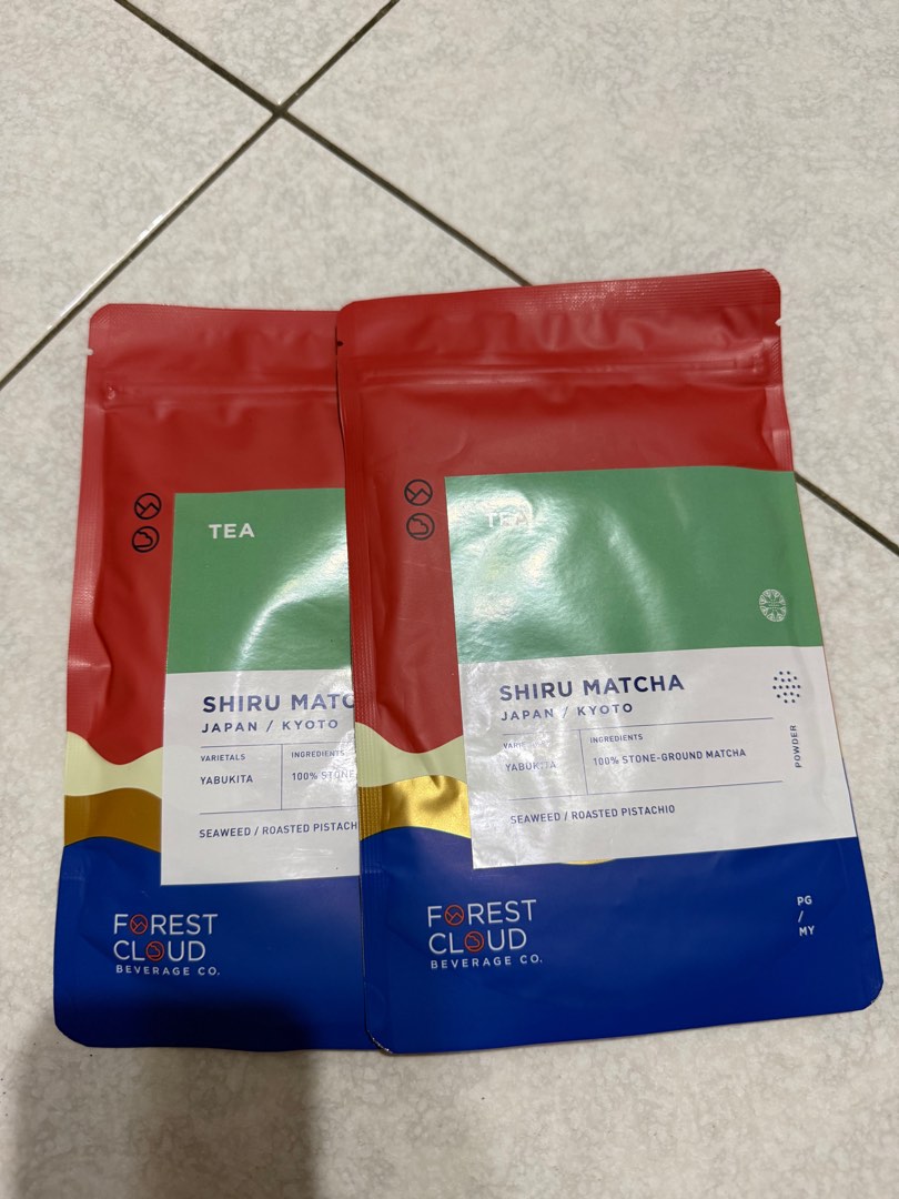 Forest Cloud Shiru Matcha Powder (2 Packs), Food & Drinks, Beverages on ...