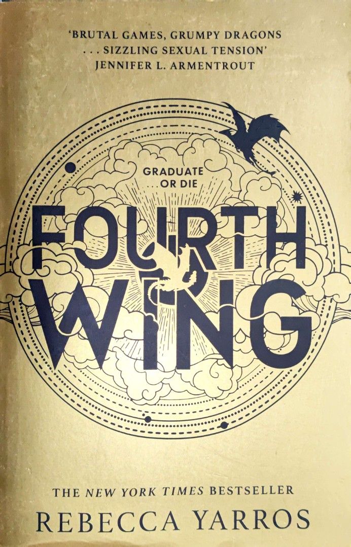 Fourth Wing by Rebecca Yarros, Hobbies & Toys, Books & Magazines ...