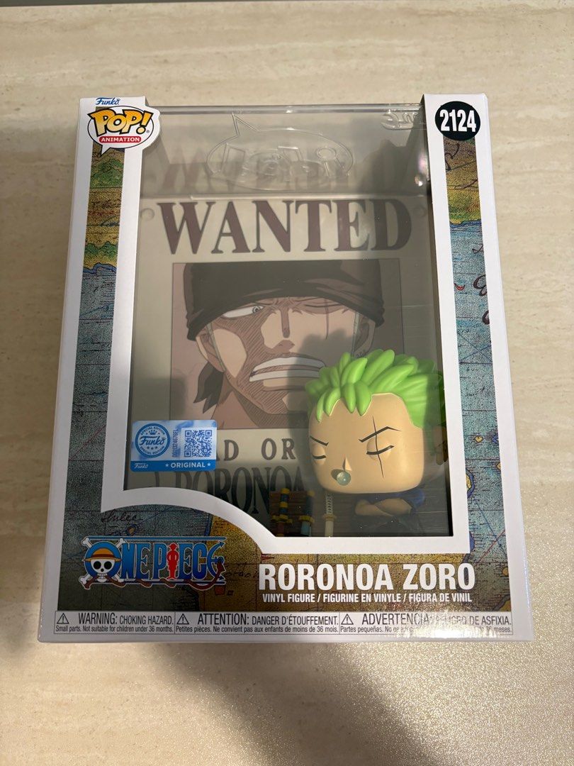 Funko Pop! Animation One Piece Roronoa Zoro #2124, Hobbies & Toys, Toys ...