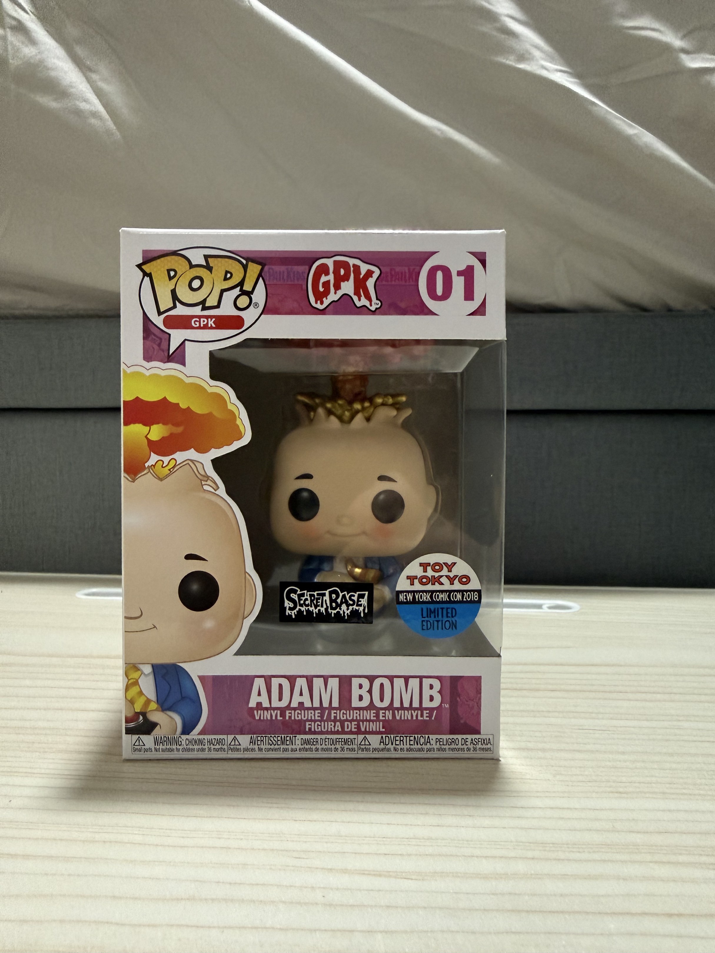 Funko Pop! GPK Adam Bomb - Toy Tokyo Limited Edition, Hobbies & Toys ...