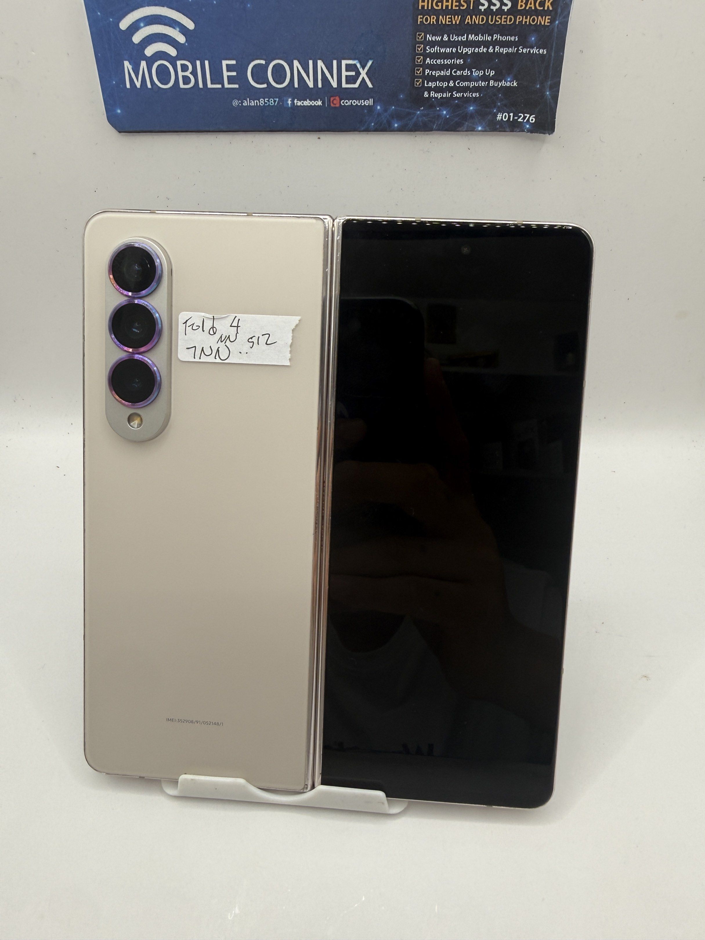 Galaxy Z Fold 4 Beige 512GB, Mobile Phones & Gadgets, Mobile Phones ...