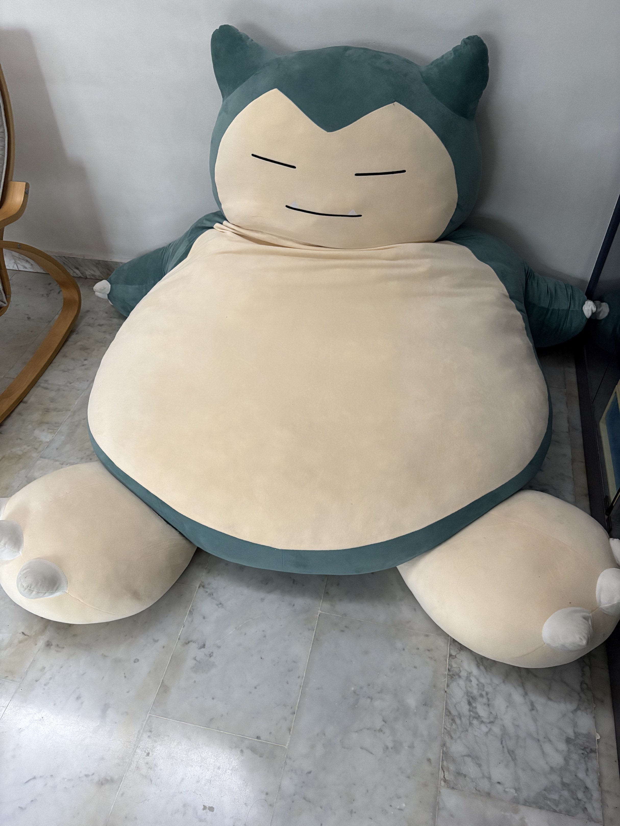 Giant Snorlax Pokémon Plush, Hobbies & Toys, Toys & Games on Carousell