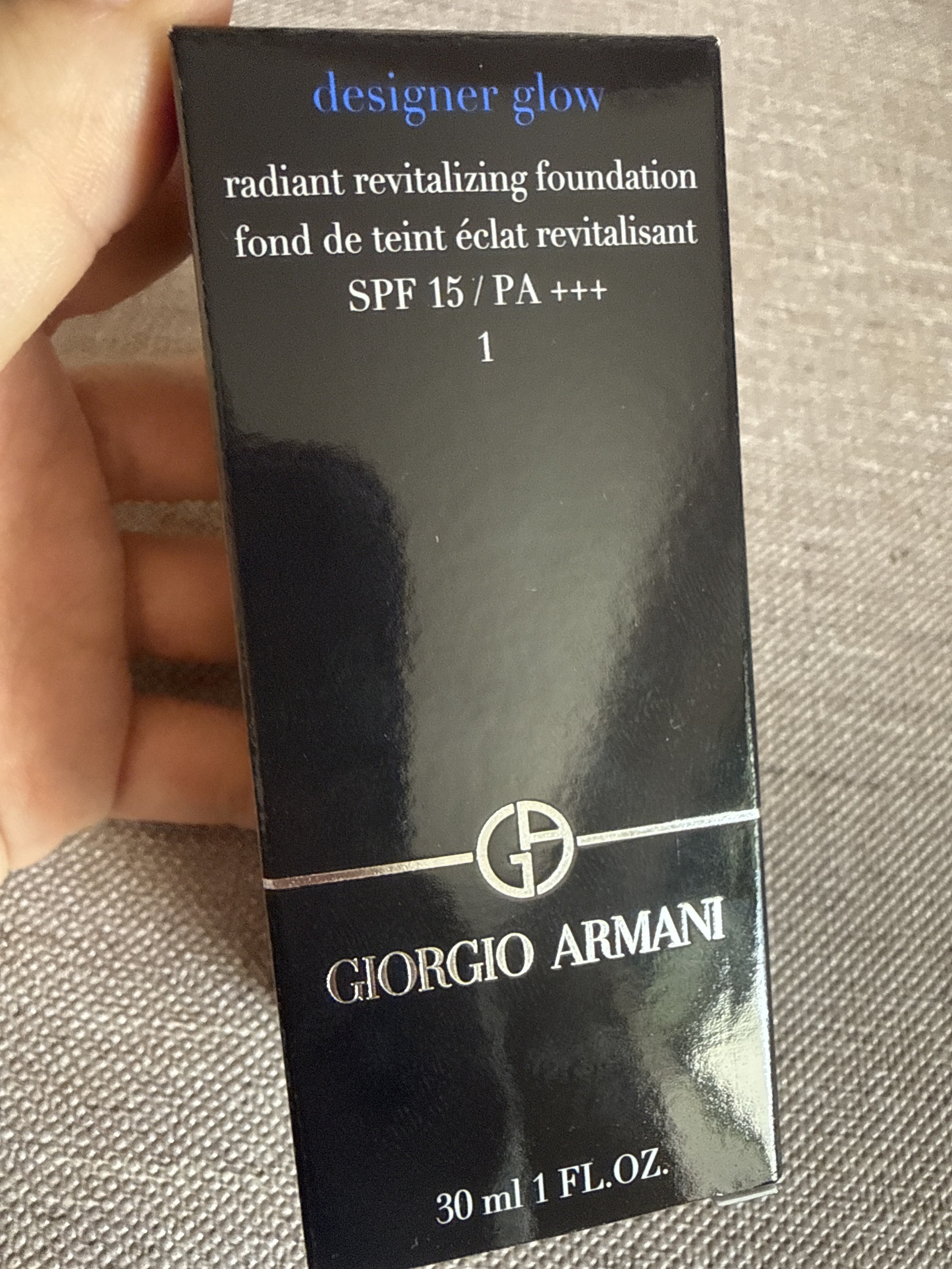 Giorgio Armani Designer Glow Radiant Foundation SPF 15, Beauty ...