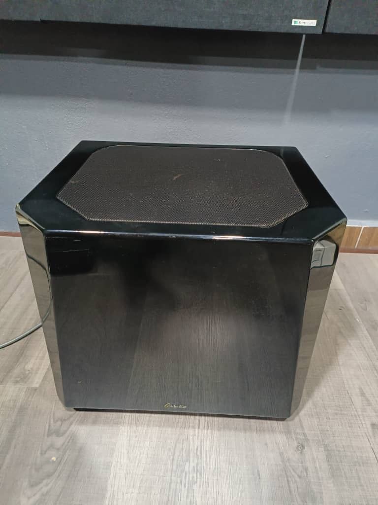 GOLDEN EAR SUPERSUB XXL 1600 WATTS TWO 12 LONG THROW ACTIVE SUBWOOFER ...