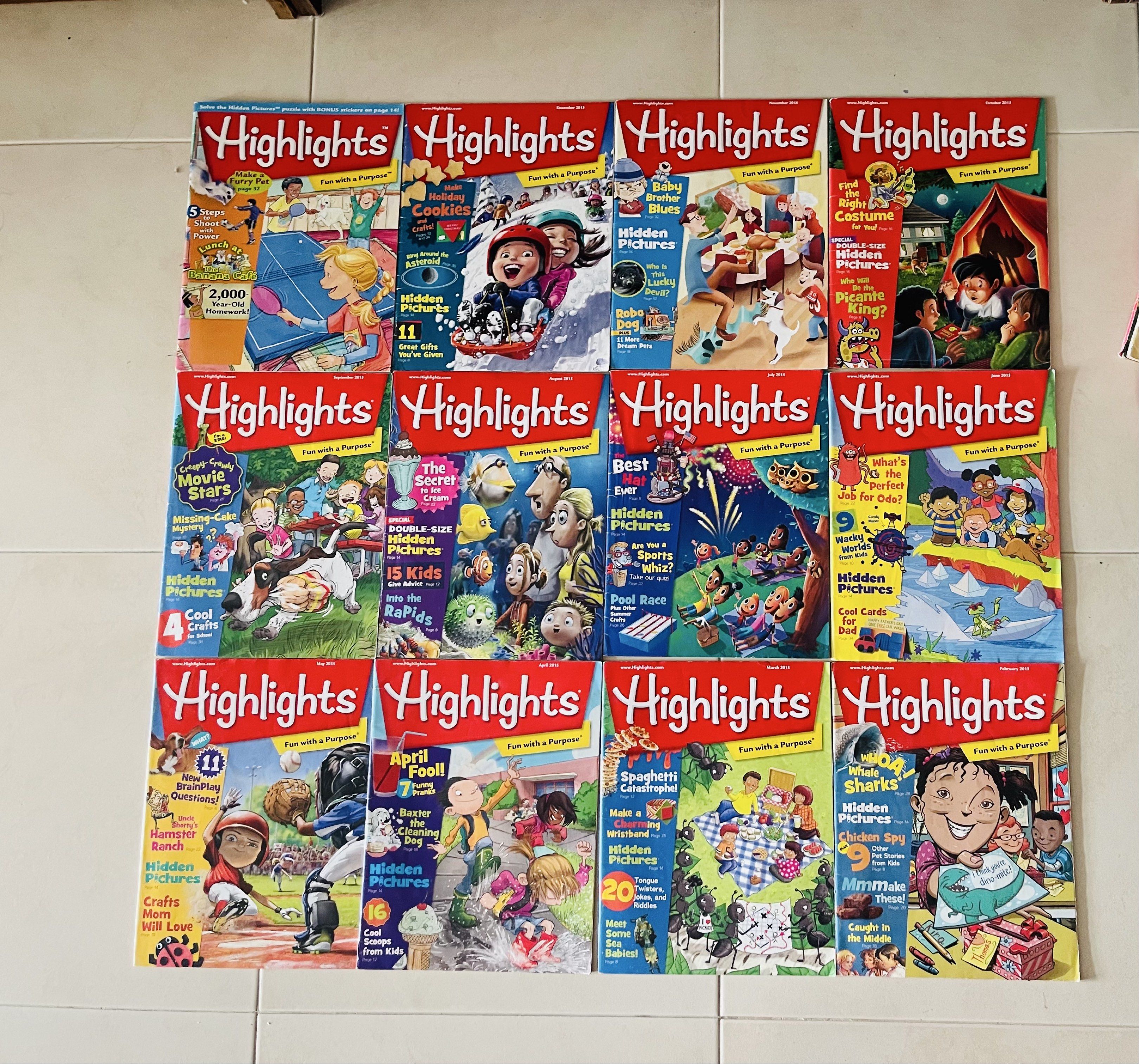 Highlights Magazine, Hobbies & Toys, Books & Magazines, Magazines on ...