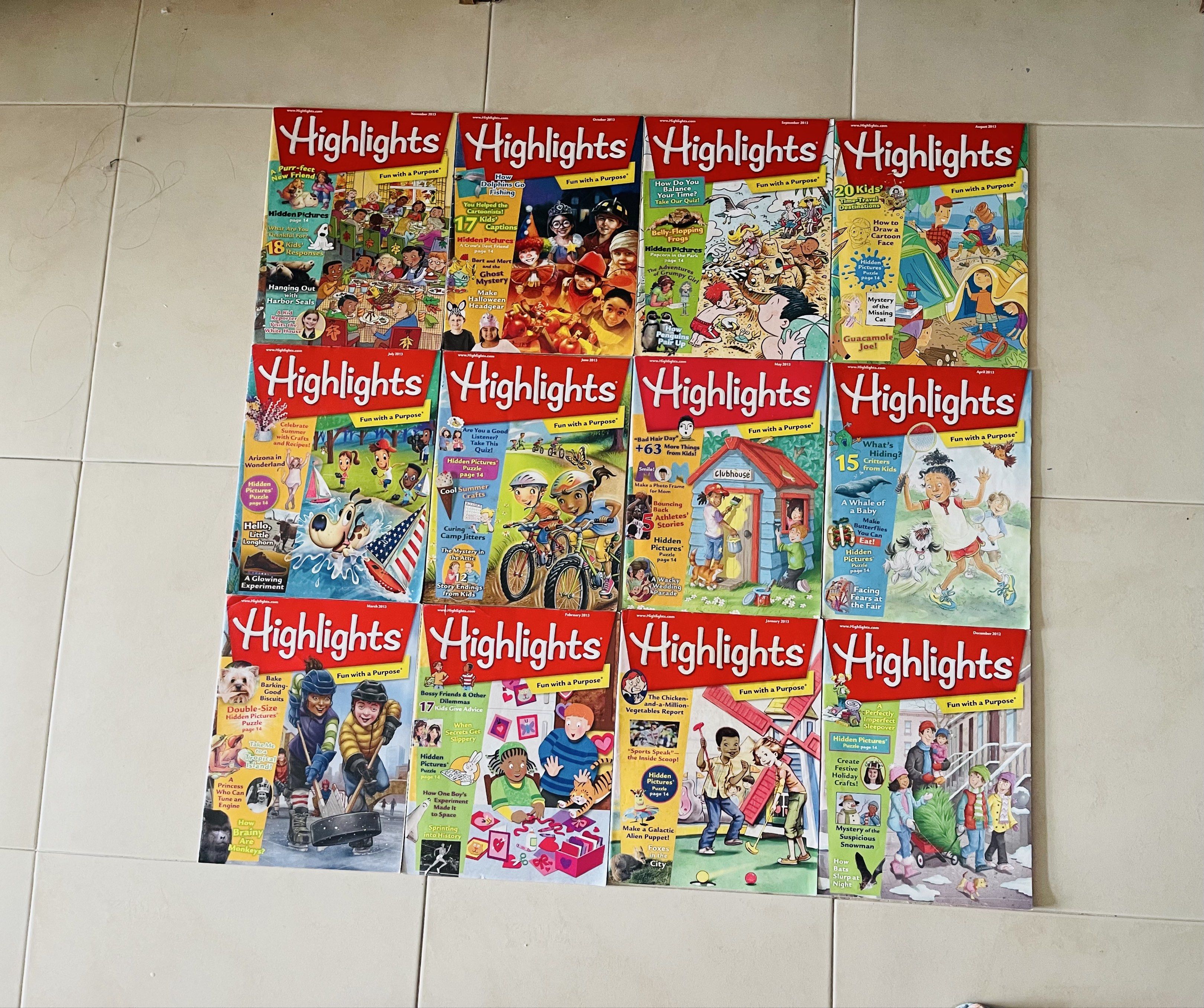 Highlights Magazine, Hobbies & Toys, Books & Magazines, Magazines on ...