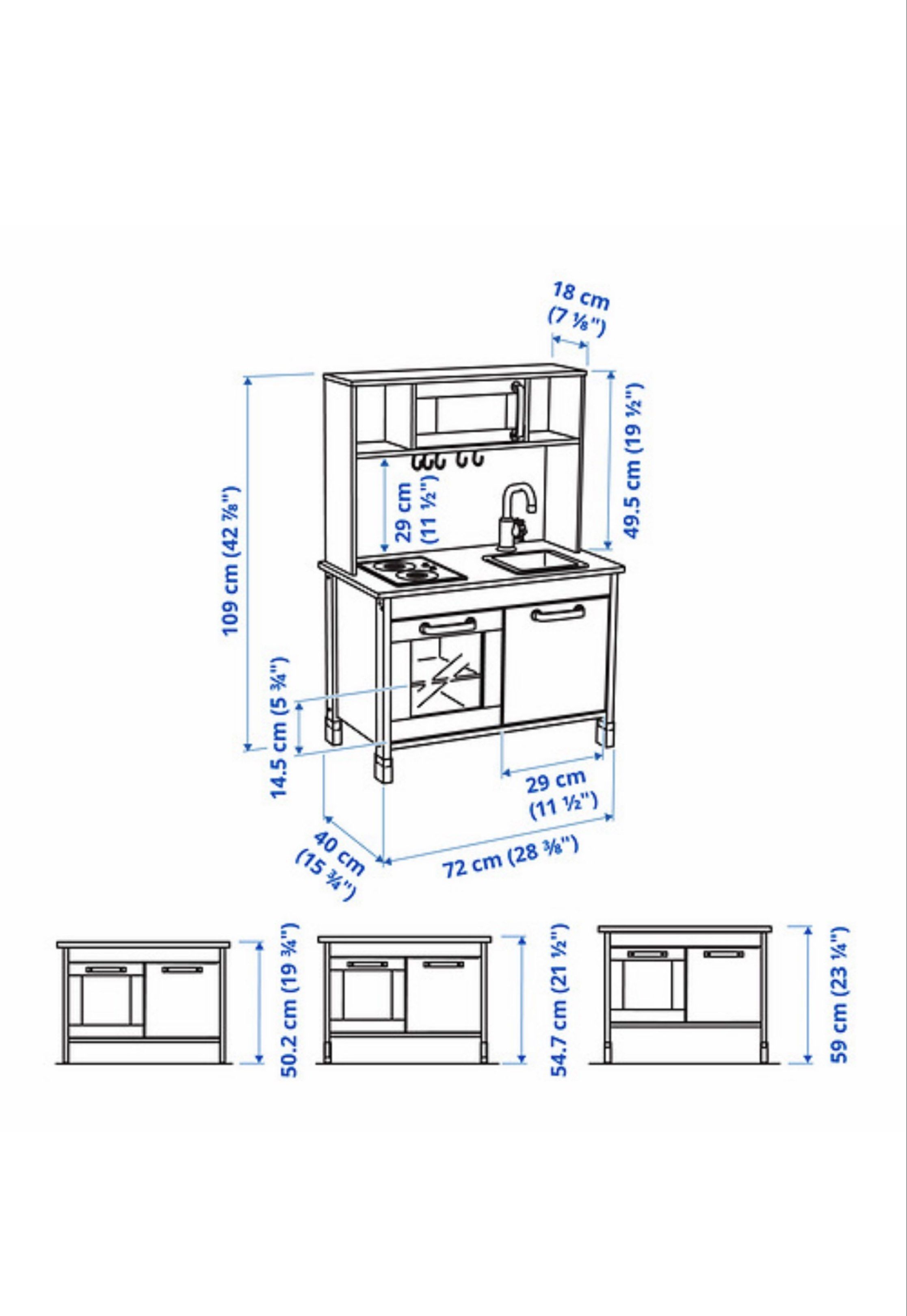 IKEA Play Kitchen - Wooden Toy Kitchen, Hobbies & Toys, Toys & Games on ...
