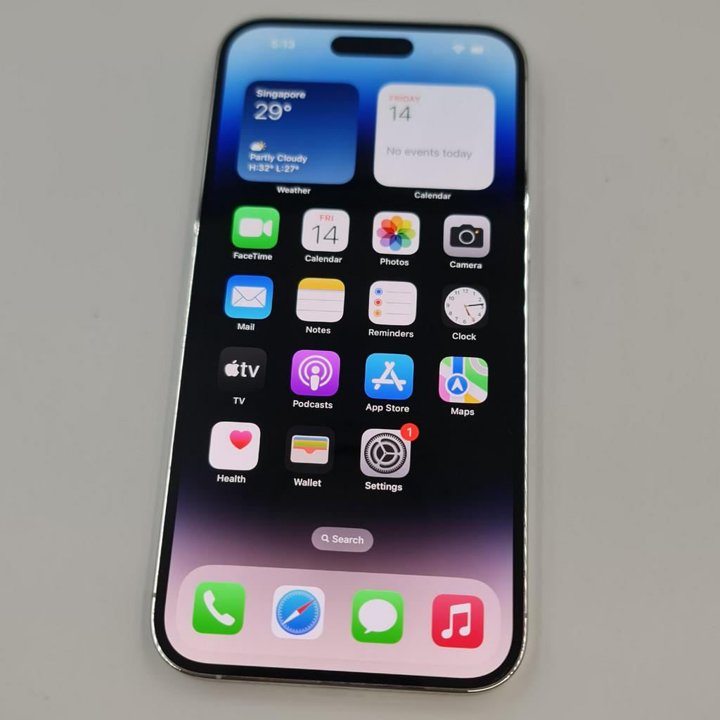 iPhone 14 Pro Max Silver 256GB, Mobile Phones & Gadgets, Mobile Phones ...