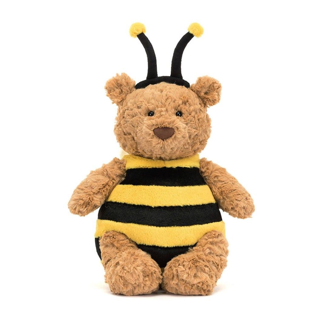 Jellycat Bartholomew Bear Bee, Hobbies & Toys, Toys & Games on Carousell