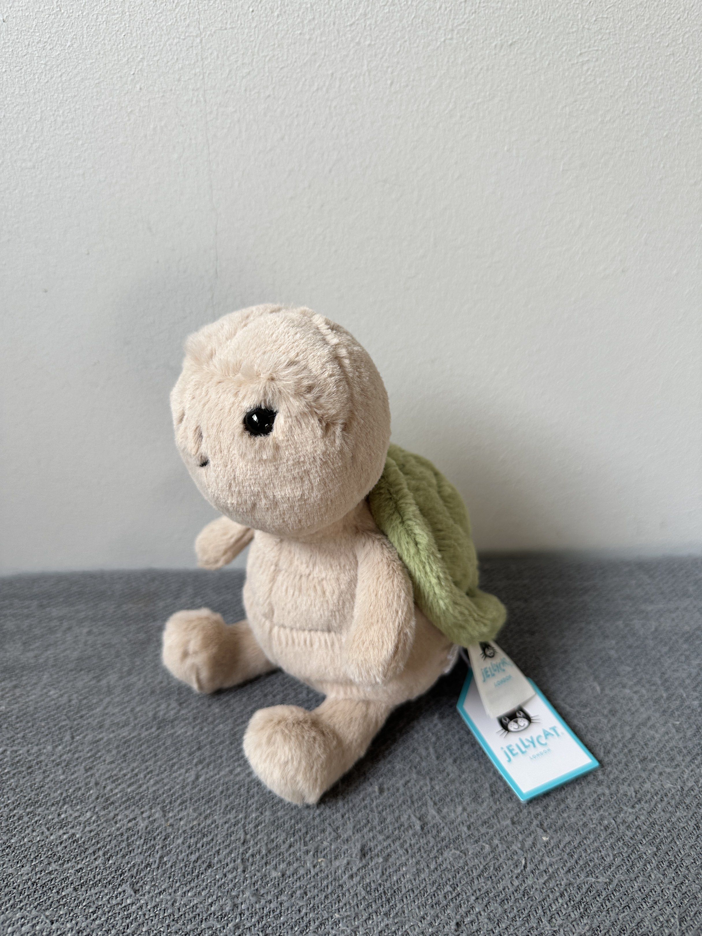 Jellycat Thimble Turtle NWT, Hobbies & Toys, Toys & Games on Carousell