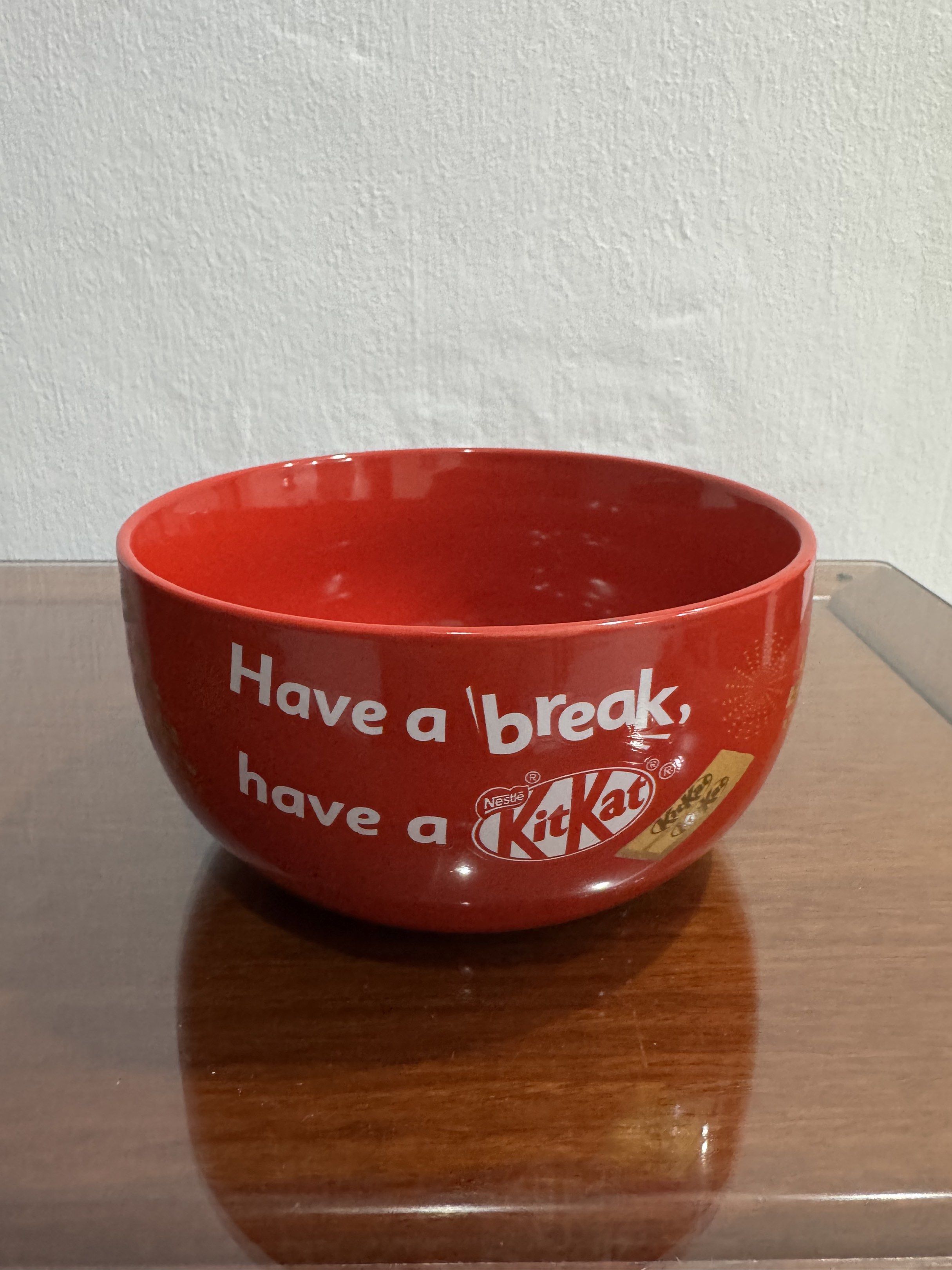Kit Kat Red Bowl, Furniture & Home Living, Kitchenware & Tableware ...