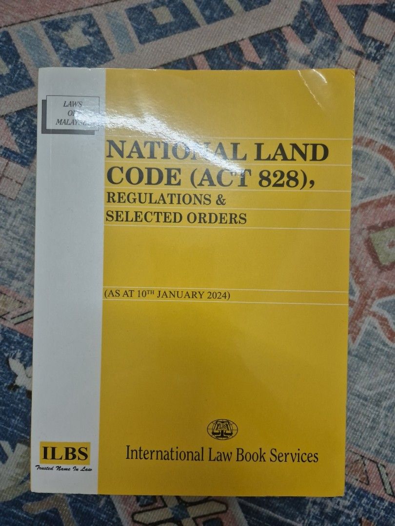 Laws of Malaysia - Architects Act, Uniform Building UBBL, National Land ...