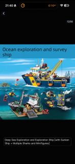 LEGO City 60264 Ocean Exploration Submarine, Hobbies & Toys, Toys ...