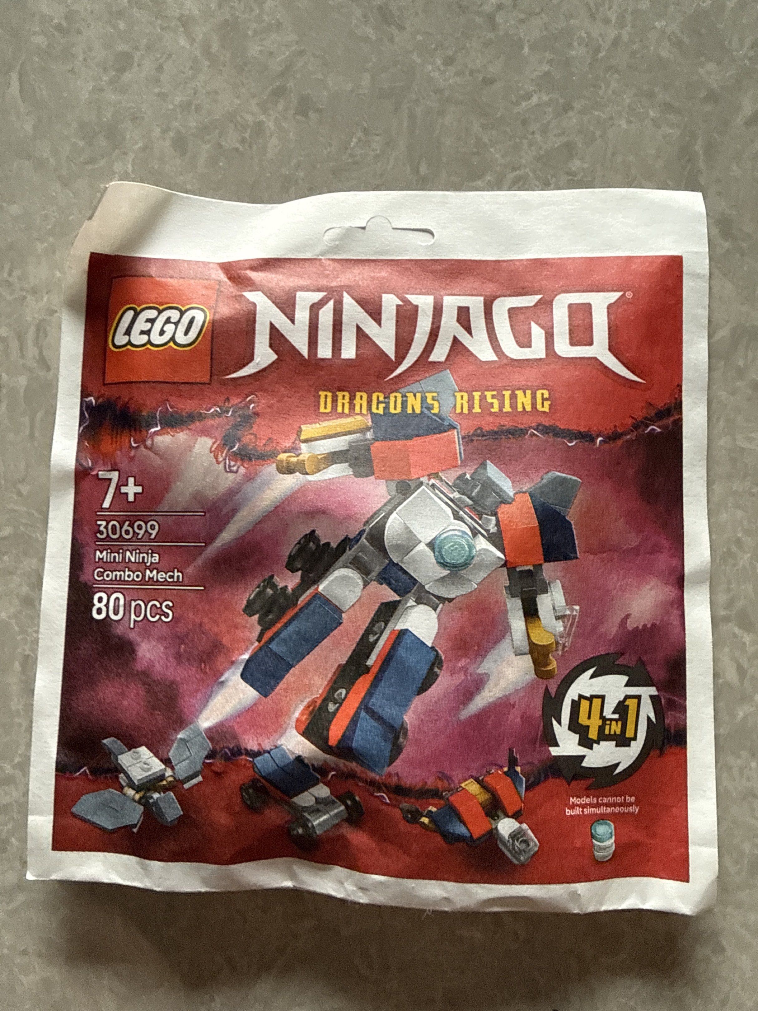 Lego Ninjago Dragons Rising Mini Ninja mech 30699, Hobbies & Toys, Toys ...