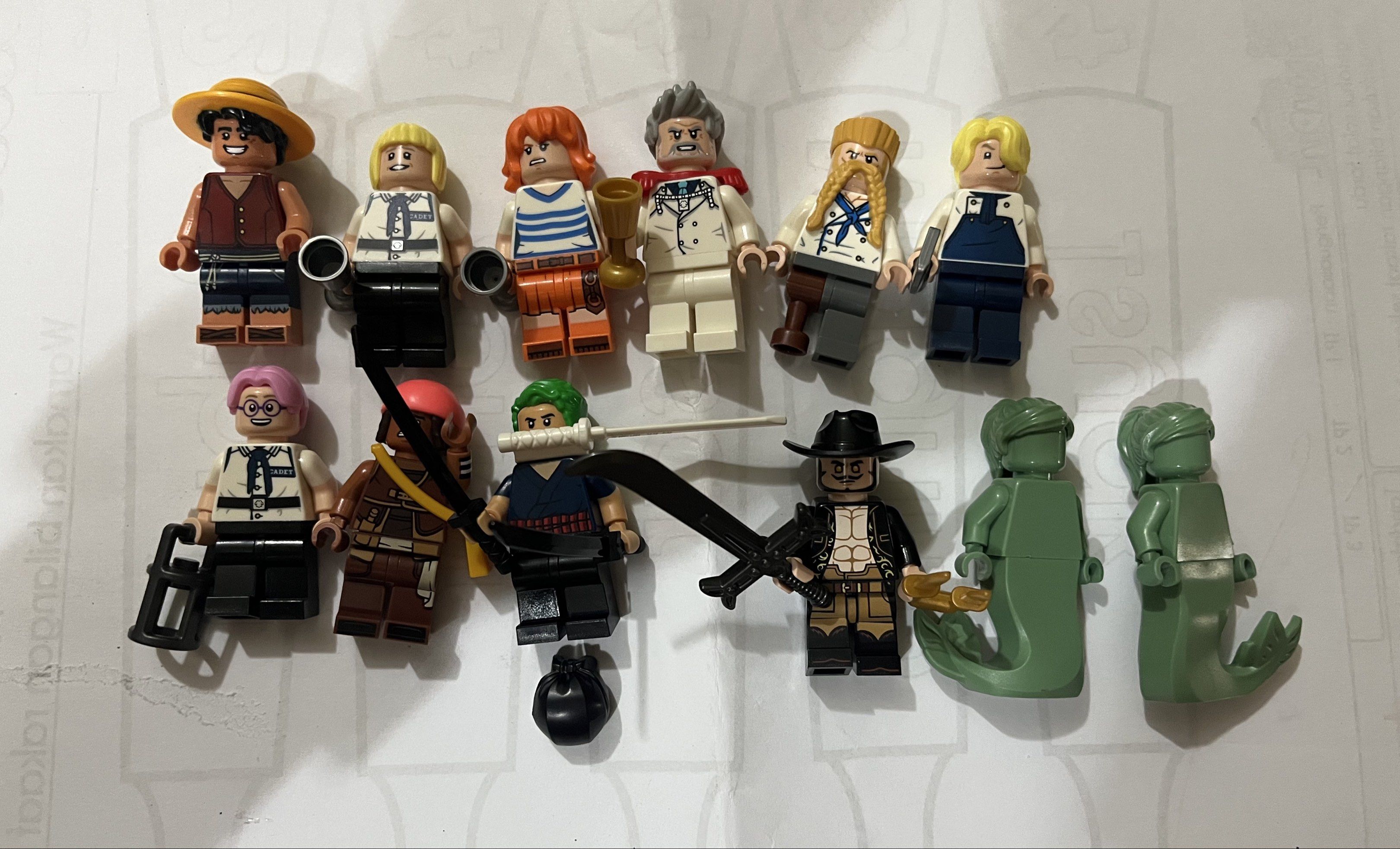 LEGO One Piece Minifigure, Hobbies & Toys, Toys & Games on Carousell
