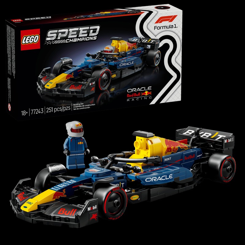 LEGO Speed Champions Oracle Red Bull Racing F1 Car, Hobbies & Toys ...