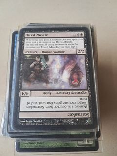 MTG Slicer, Hired Muscle commander deck, Hobbies & Toys, Toys & Games ...