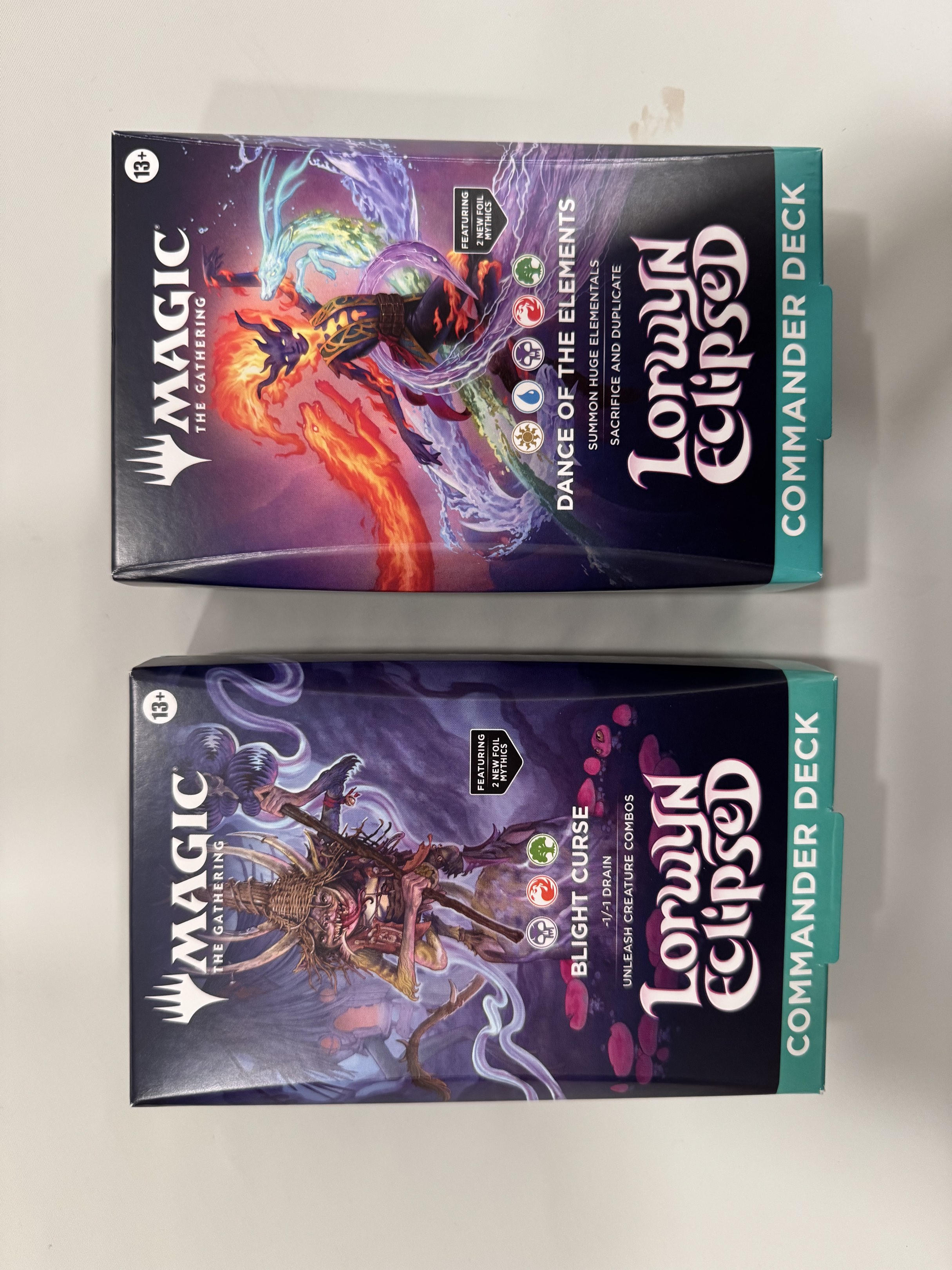 Magic the Gathering Lorwyn Eclipsed Commander Decks, Hobbies & Toys ...