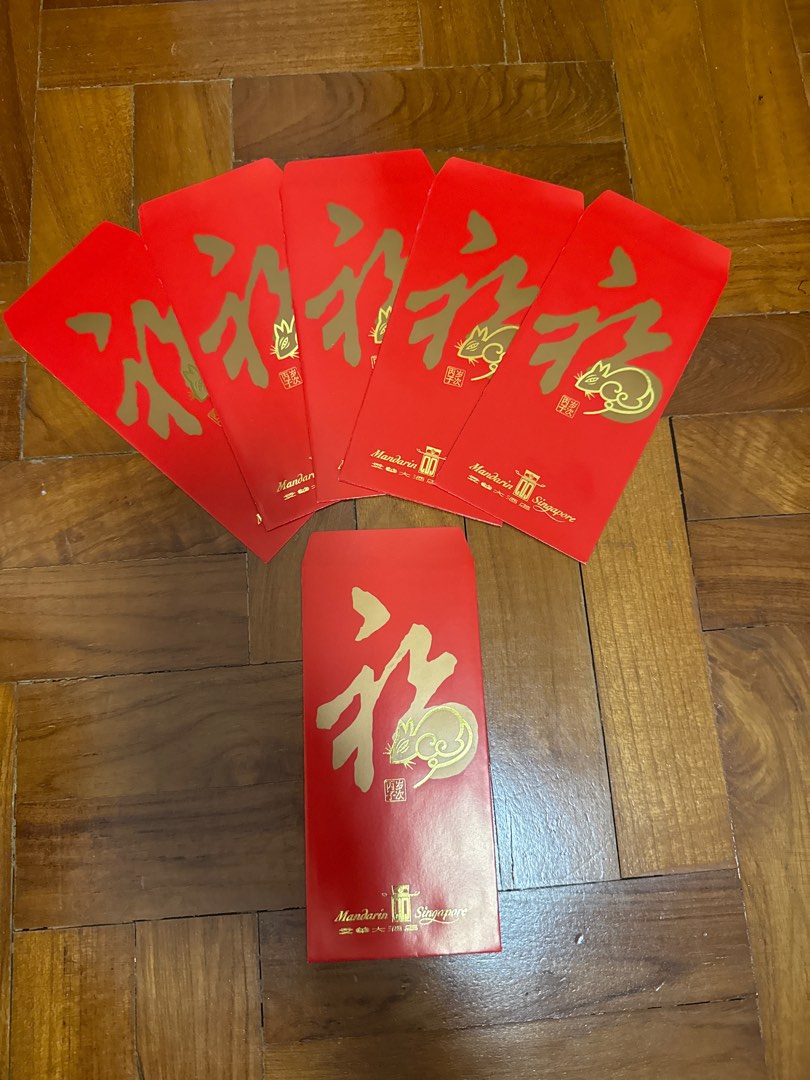Mandarin Singapore Red Packet (6 pieces), Hobbies & Toys, Stationery ...