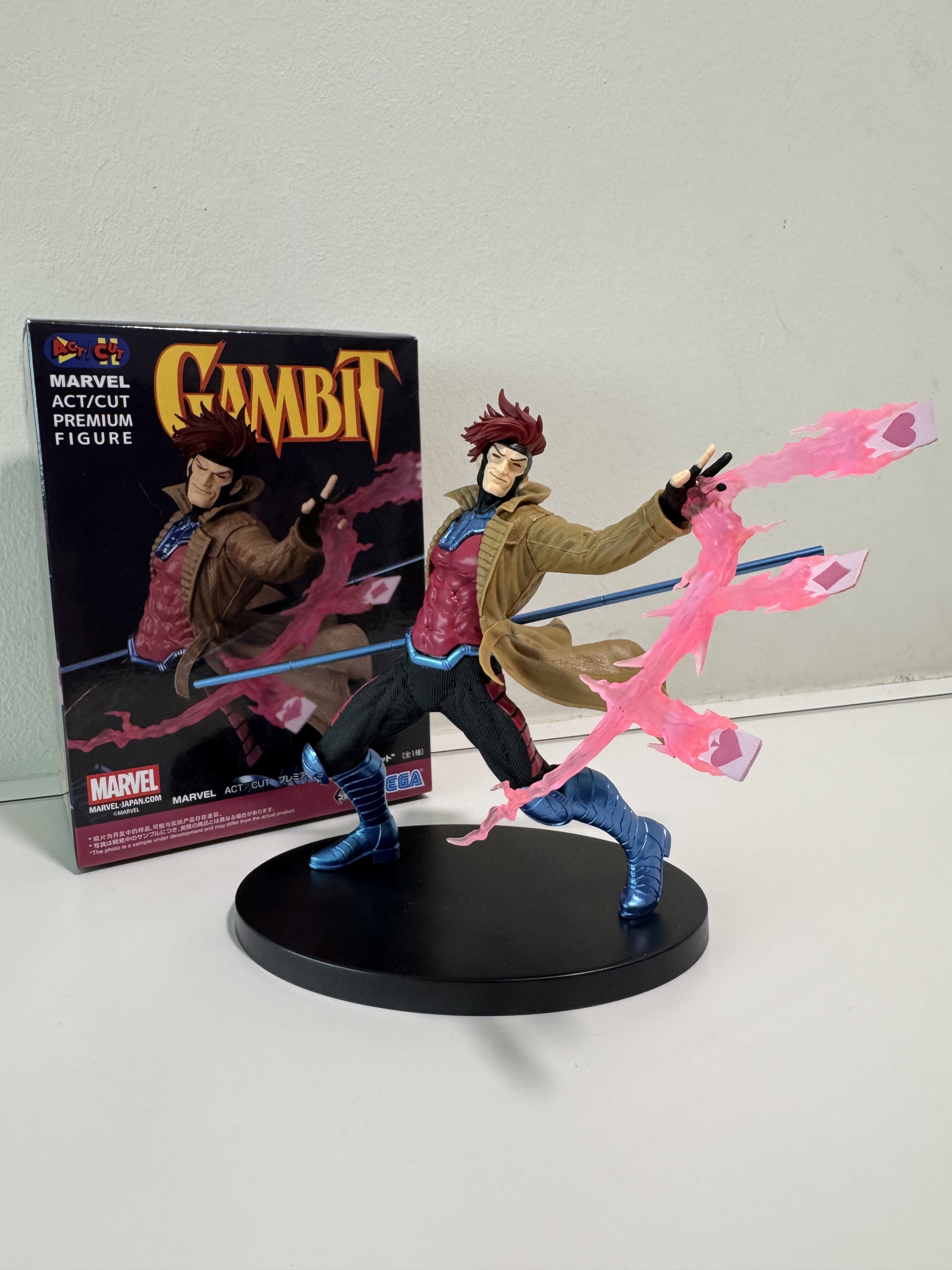 Marvel Act/Cut figure - Gambit, Hobbies & Toys, Toys & Games on Carousell
