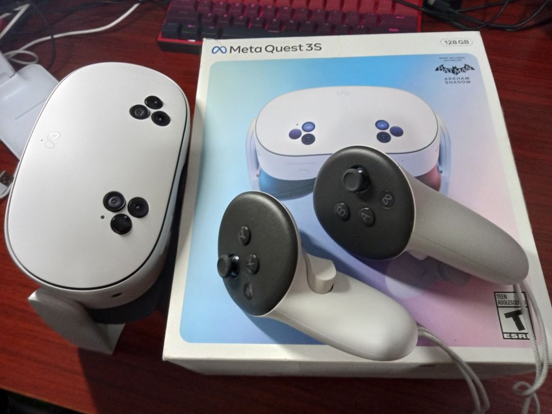 Meta Quest 3S VR Headset 128GB, Video Gaming, Video Game Consoles ...