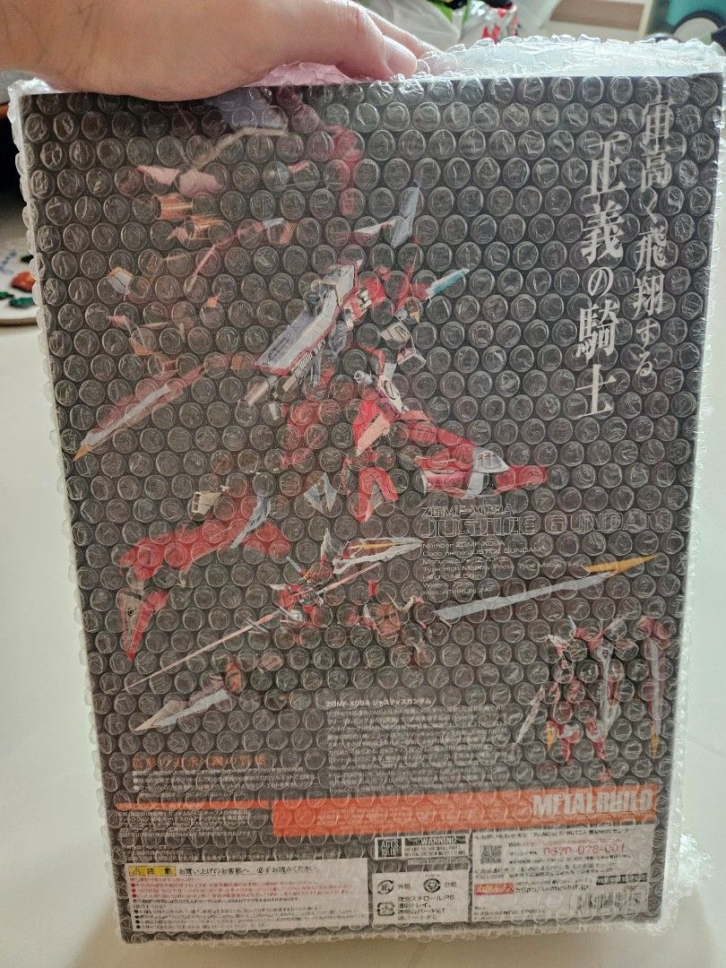 Metal Build Justice Gundam, Hobbies & Toys, Toys & Games on Carousell