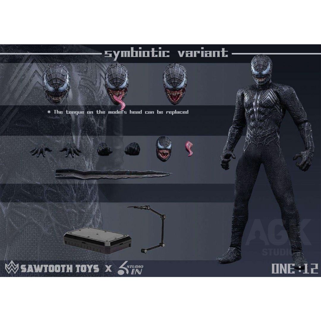 [MISB] Sawtooth Toys -STM-20251- 1/12 Alien Host Spider-Man Venom NOT p ...