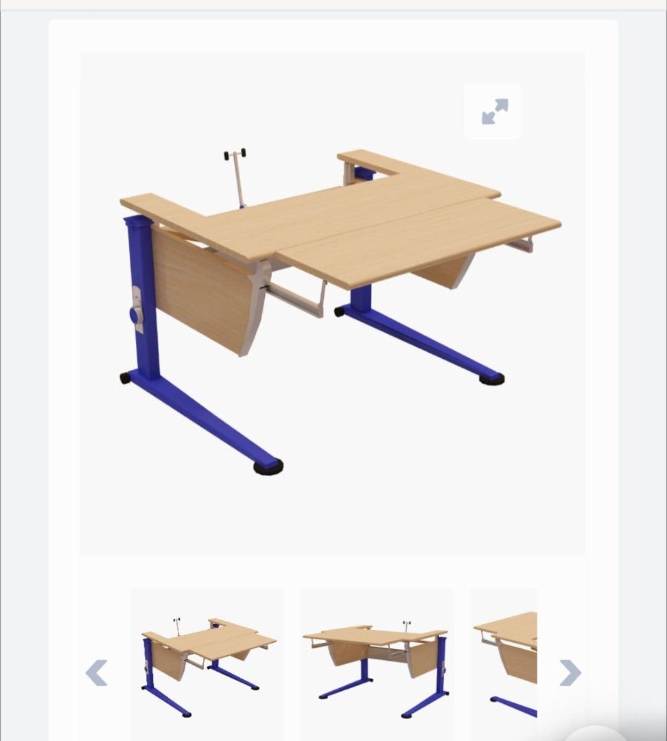 Moll Pro Compact Ergonomic Desk, Furniture & Home Living, Furniture ...