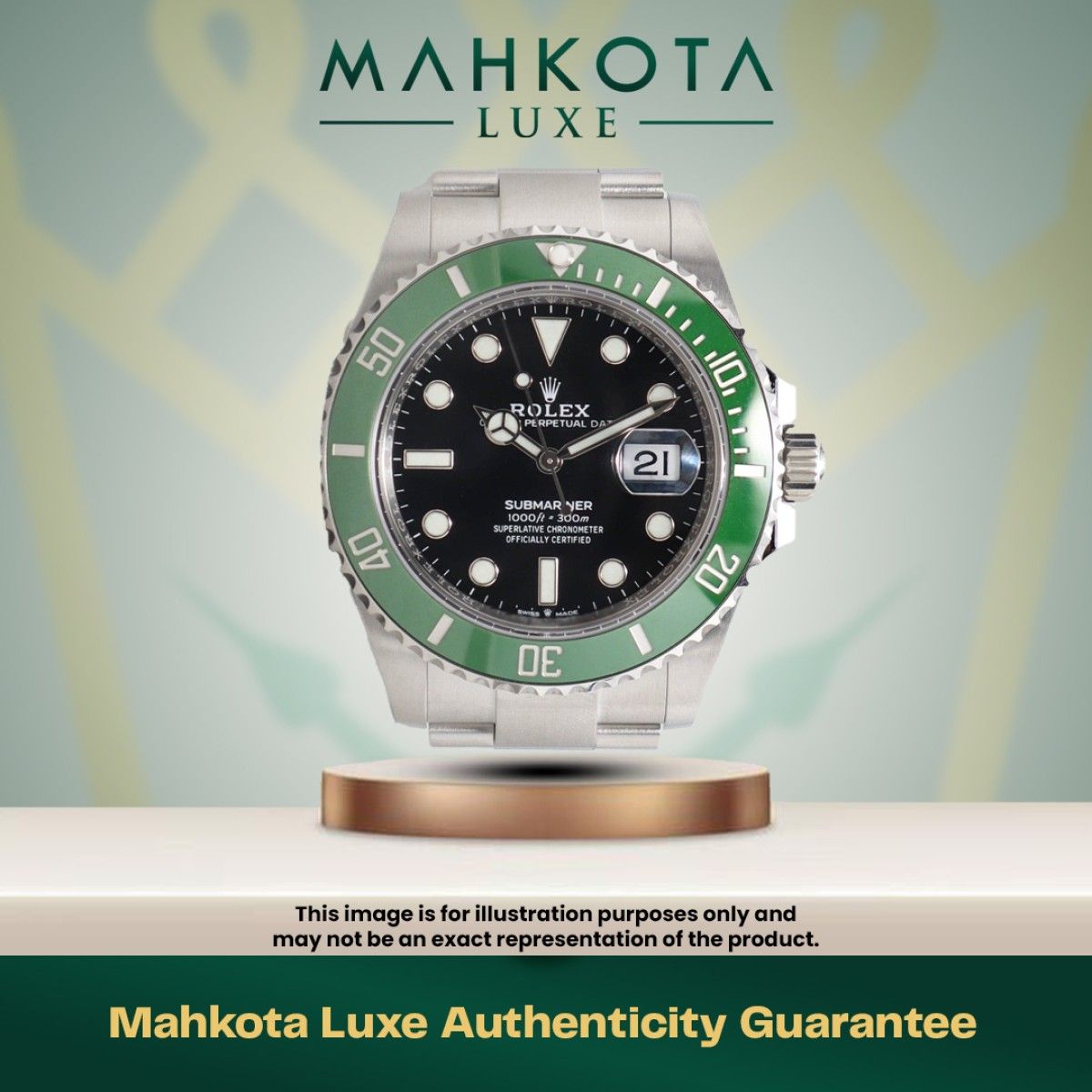 New Rolex Submariner Starbucks MK2 Oyster 126610LV 126610 Black Dial ...