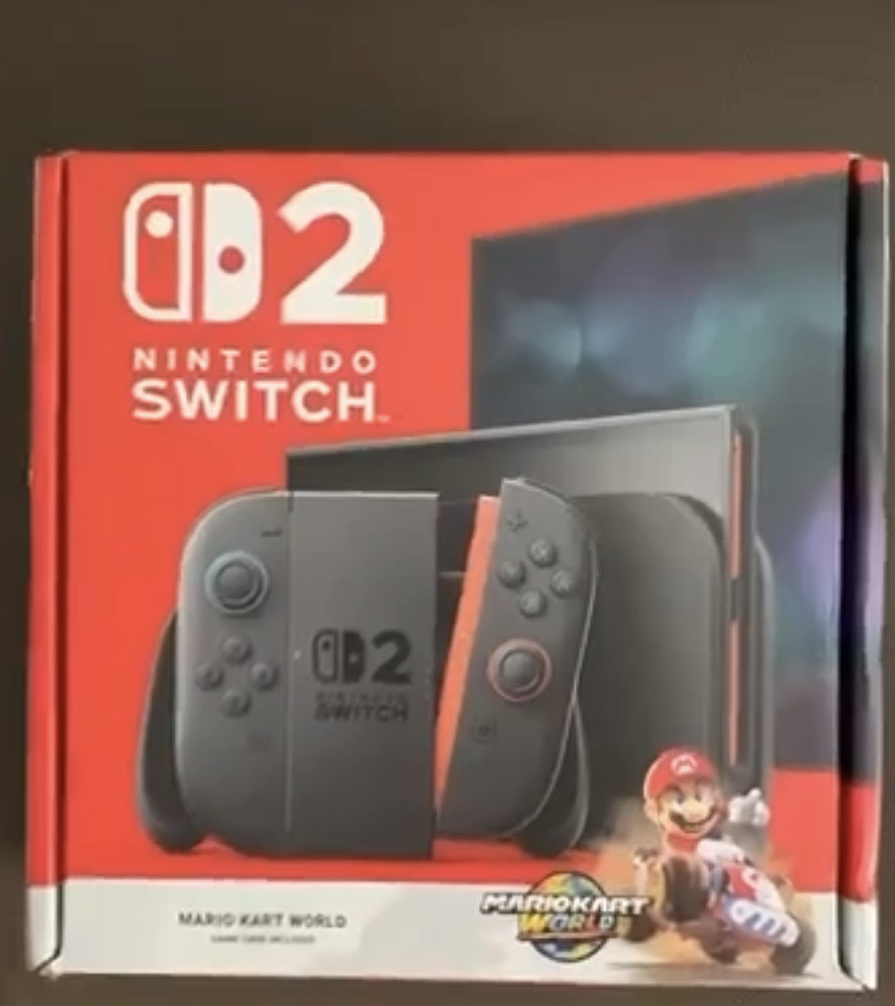 Nintendo Switch 2 - Mario Kart World Edition, Video Gaming, Video Games ...