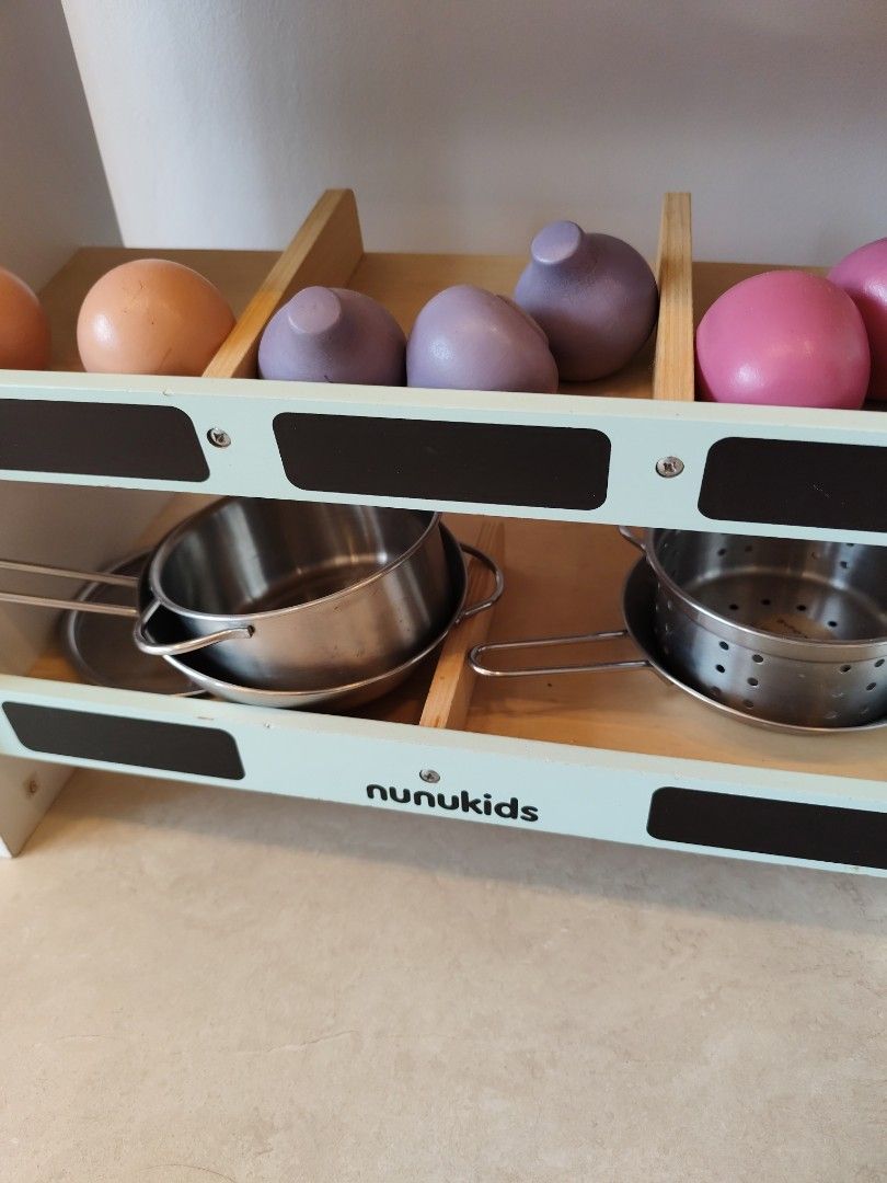 Nunu Kids Wooden Play Shop, Hobbies & Toys, Toys & Games on Carousell