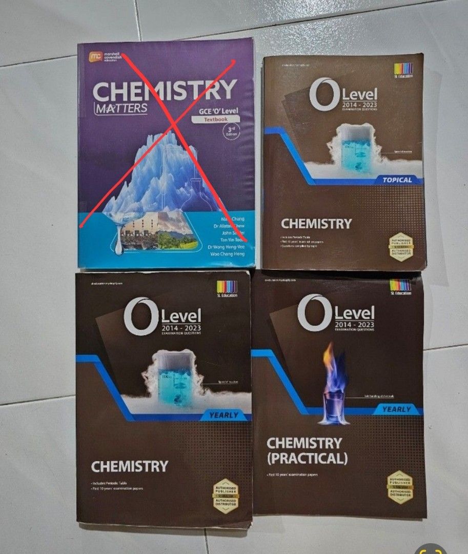 O Level 2023 TYS (Chemistry, Physics, Biology), Hobbies & Toys, Books ...