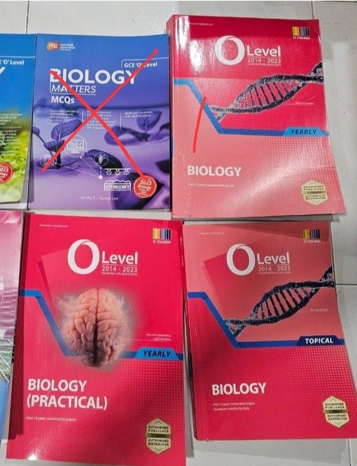 O Level 2023 TYS (Chemistry, Physics, Biology), Hobbies & Toys, Books ...