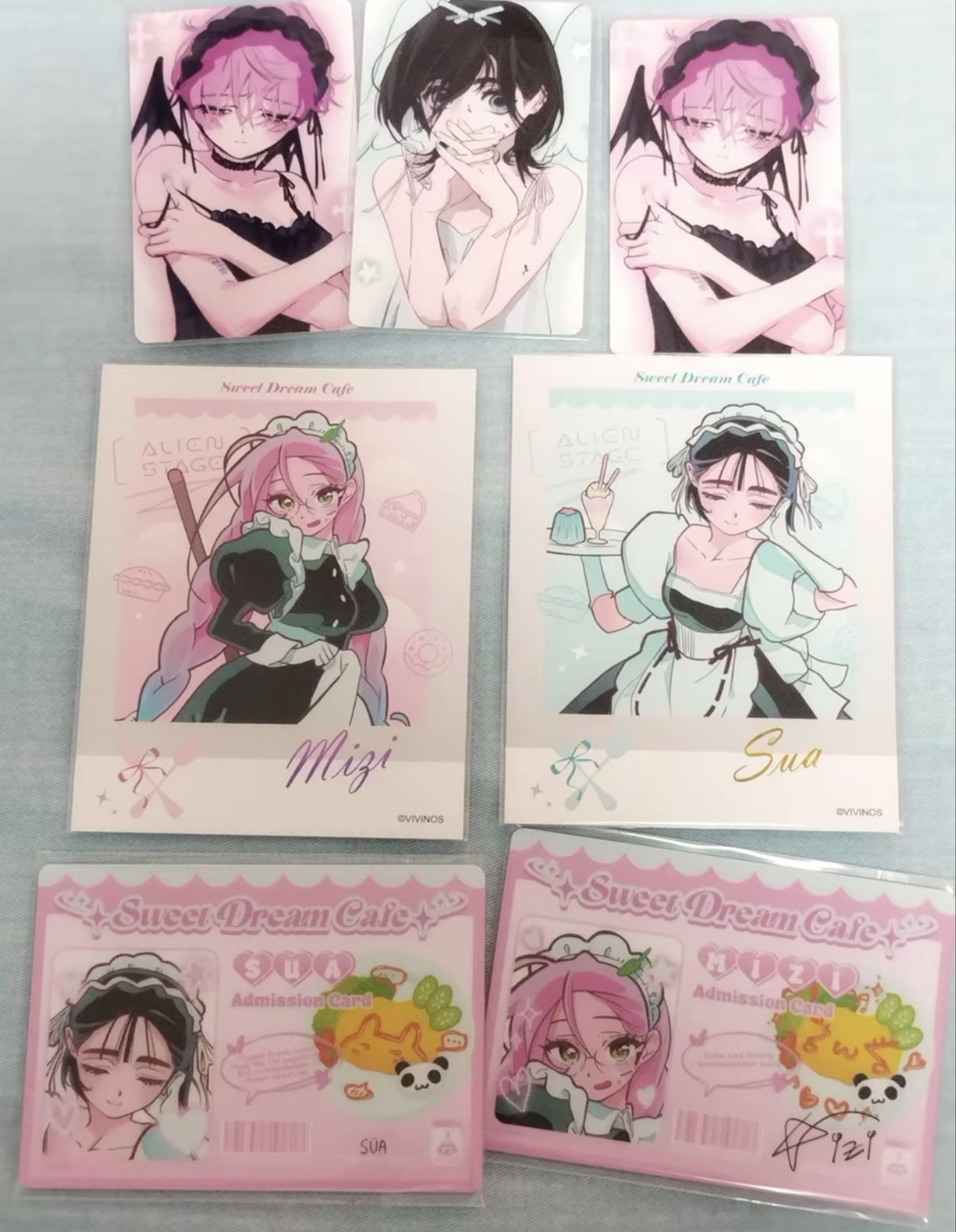 [OFFICIAL] Mizi Sua Set Alien Stage ID Cafe Card Polaroid Plush ...