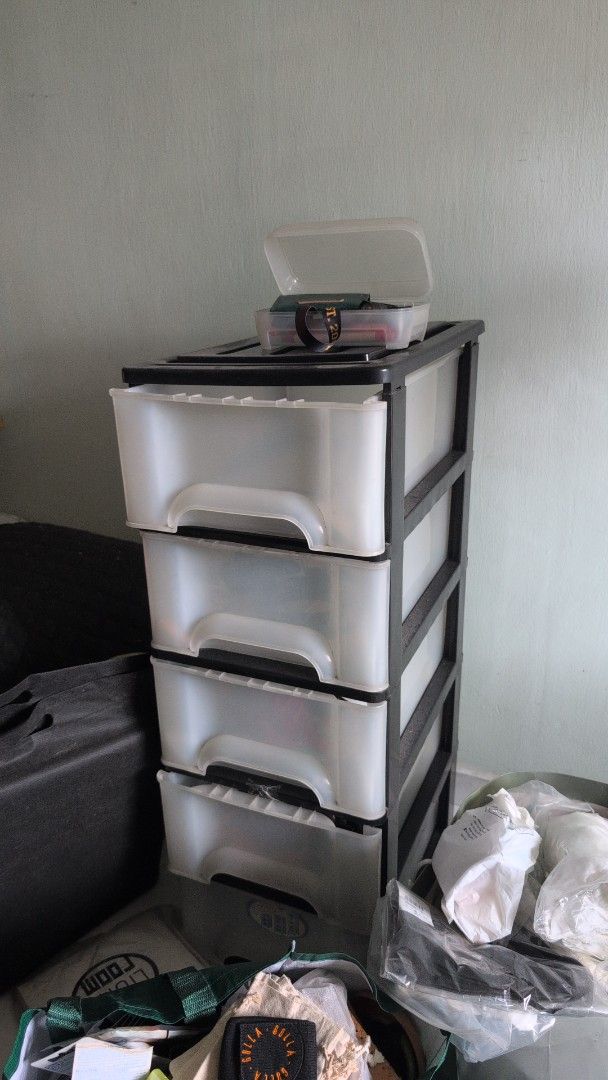 Plastic Storage Drawer Organizer, Furniture & Home Living, Home ...