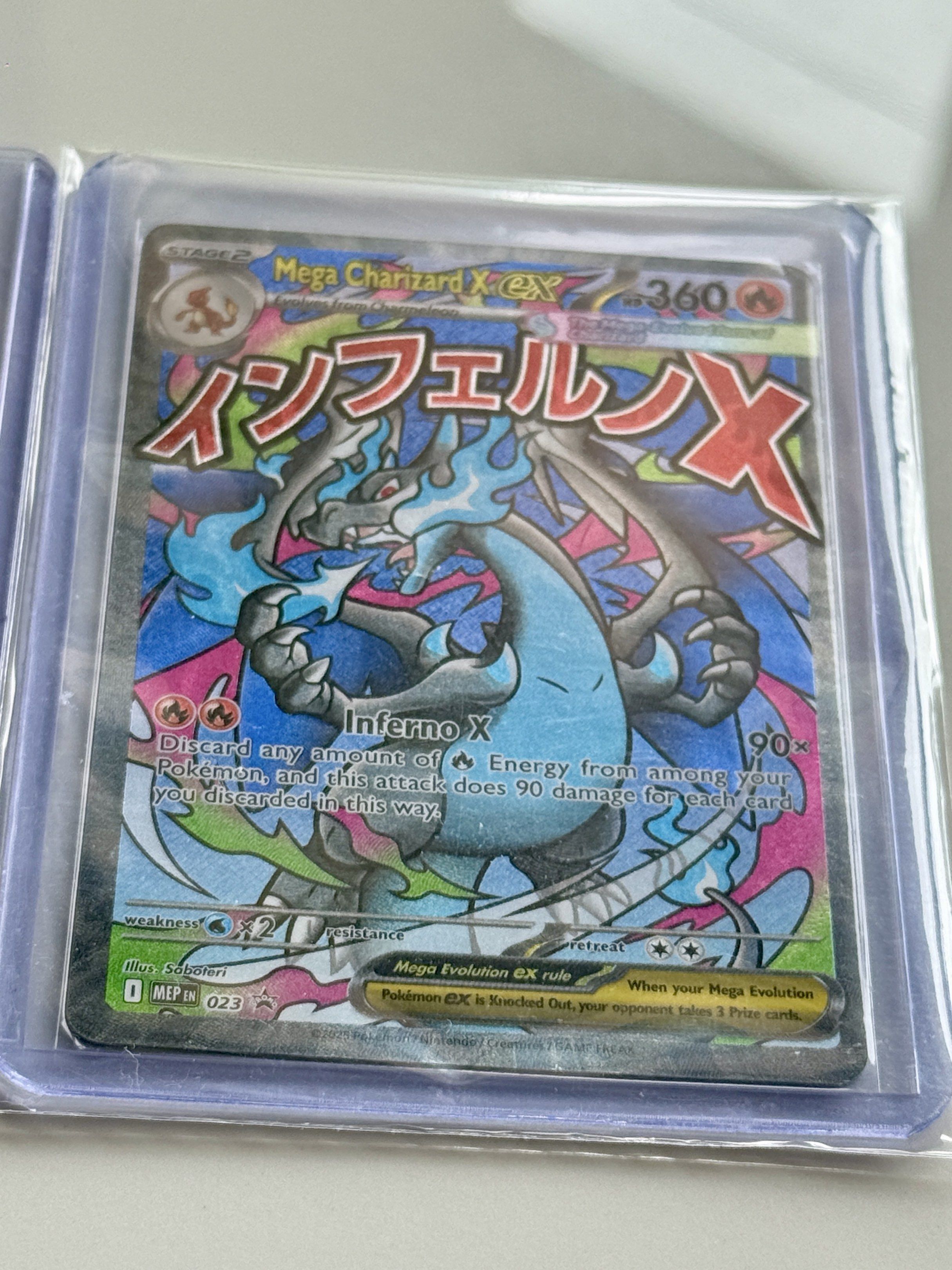 Pokemon Cards - Oricorio EX & Mega Charizard X EX, Hobbies & Toys, Toys ...