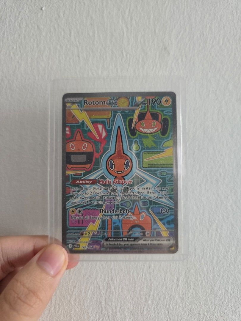 Pokemon Phantasmal Flames Rotom SIR, Hobbies & Toys, Toys & Games on ...