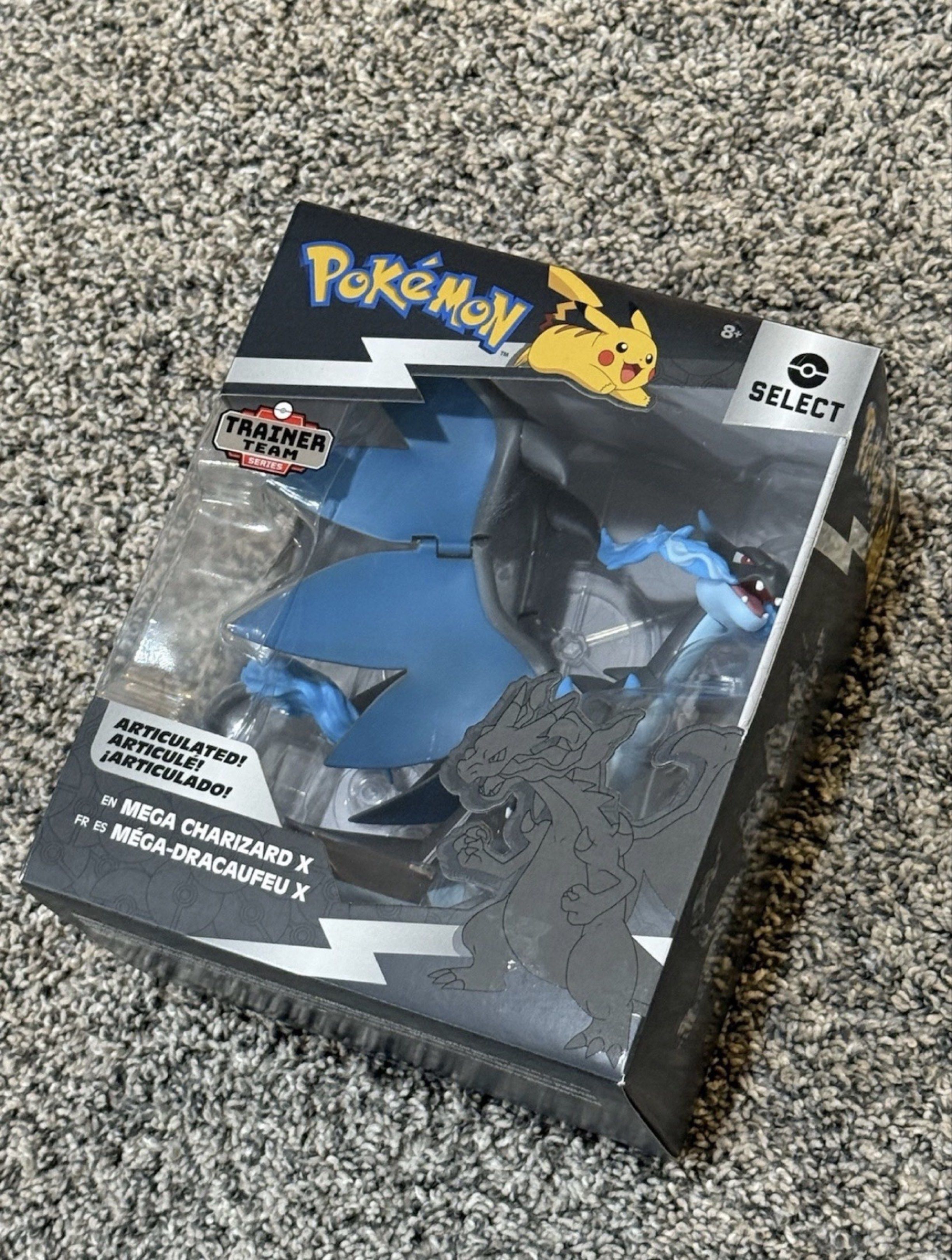 Pokemon Select Trainer Team | Mega Charizard X | Target Exclusive New ...