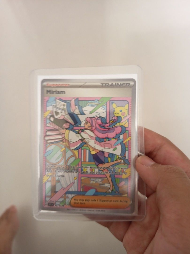 Pokemon TCG Miriam SIR Trainer Card, Hobbies & Toys, Toys & Games on ...