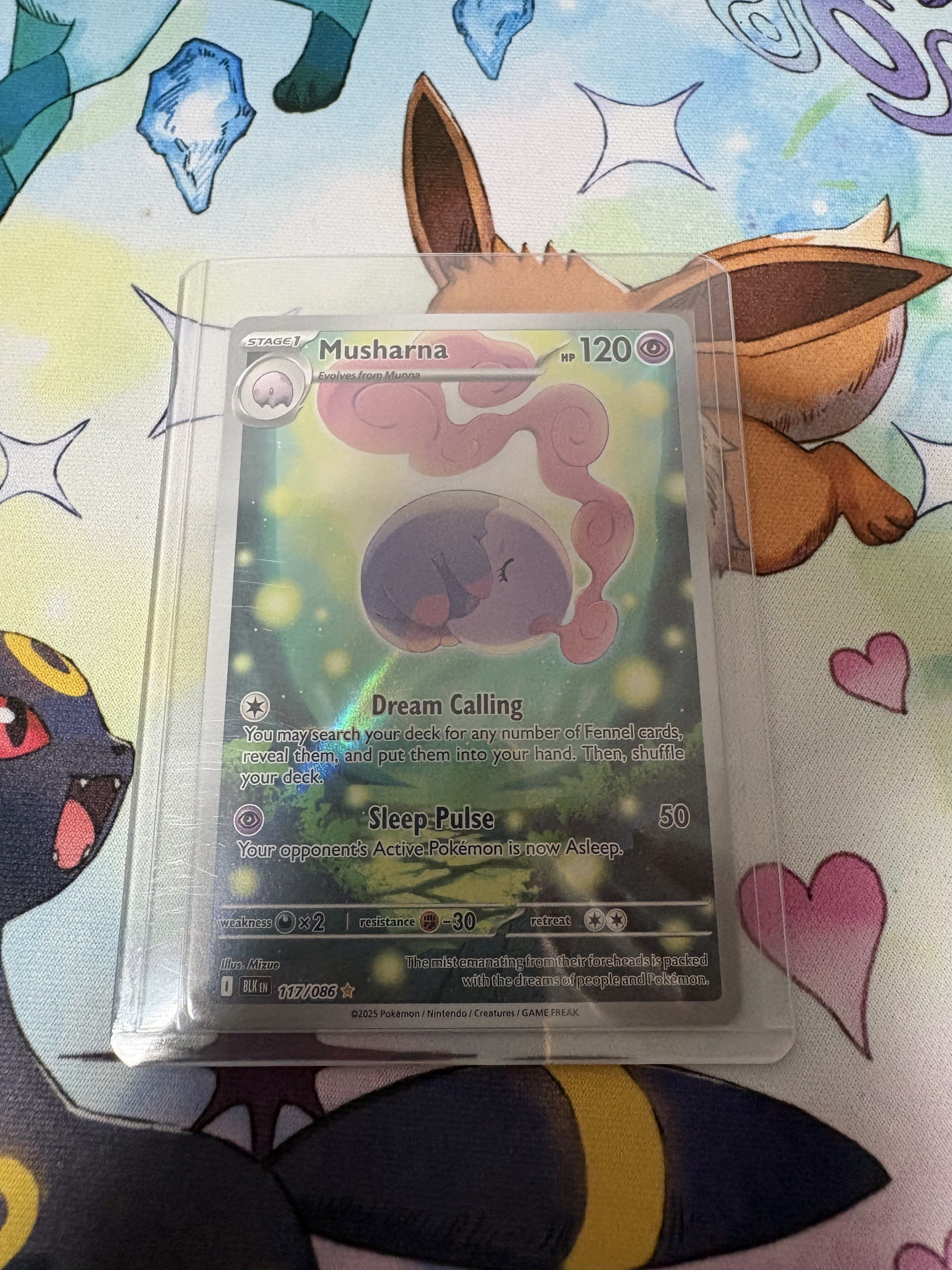 Pokémon Musharna IR Pokemon, Hobbies & Toys, Toys & Games on Carousell
