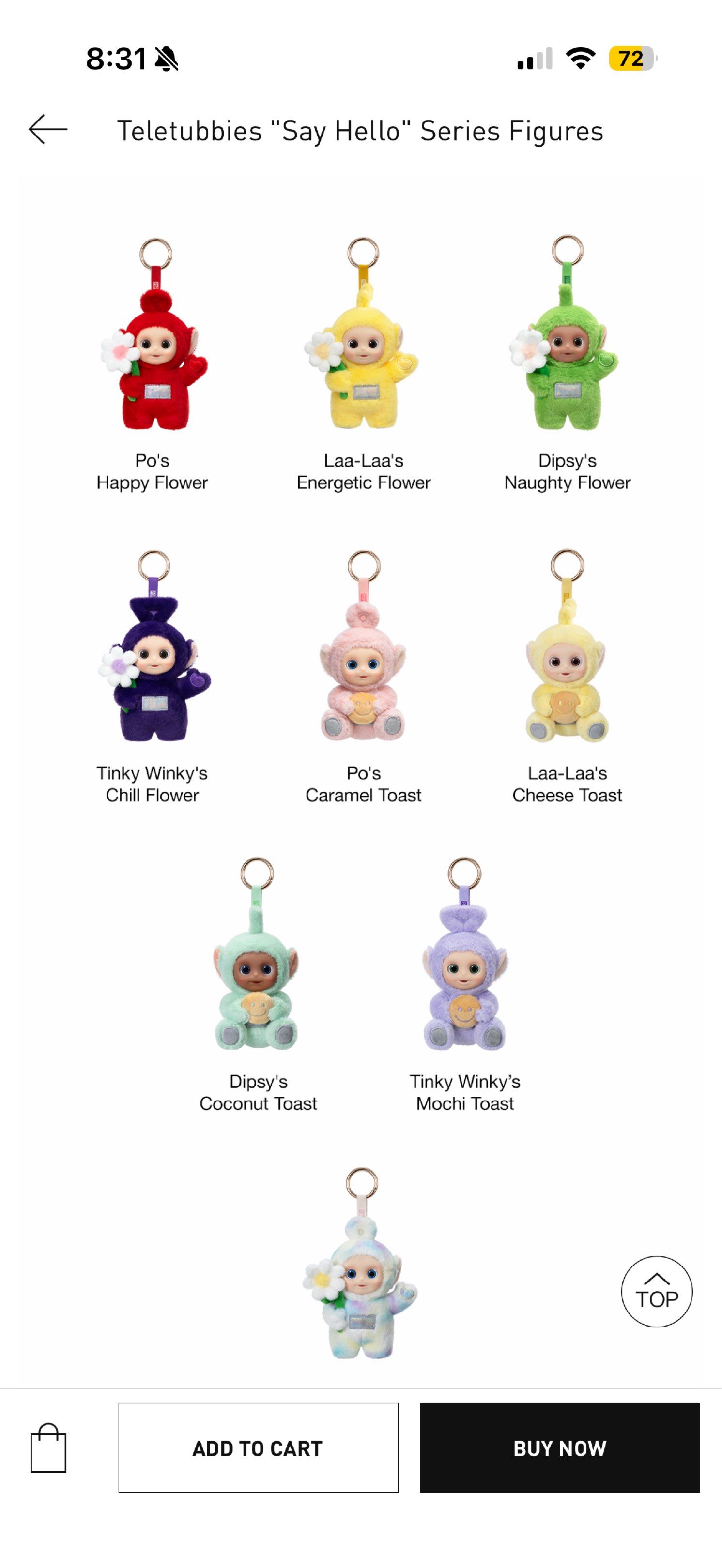 Pop Mart Teletubbies "Say Hello" Series Figures, Hobbies & Toys, Toys ...