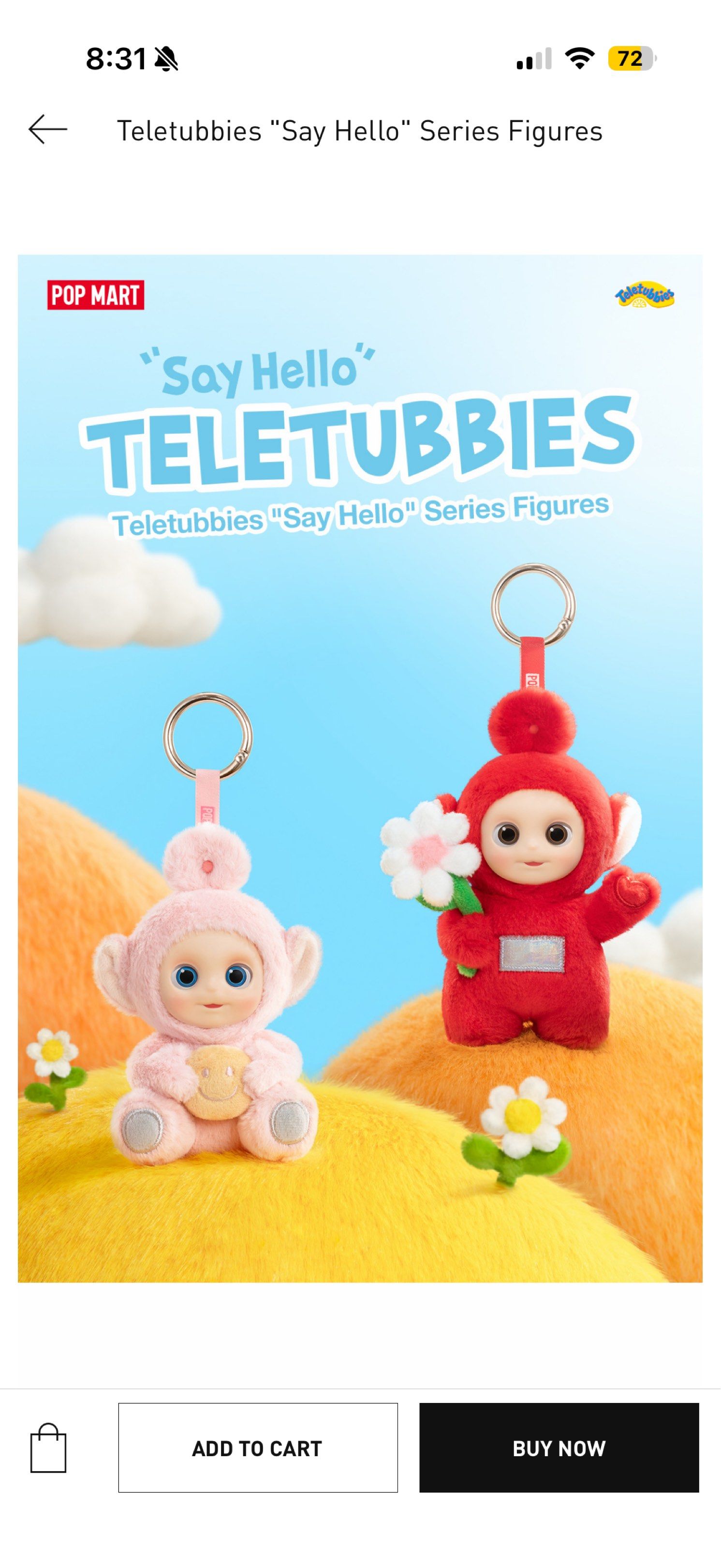 Pop Mart Teletubbies "Say Hello" Series Figures, Hobbies & Toys, Toys ...
