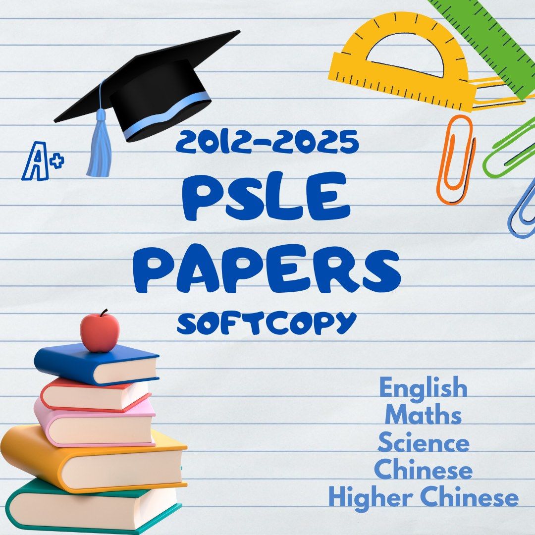 PSLE Past Year Papers, Hobbies & Toys, Books & Magazines, Assessment ...