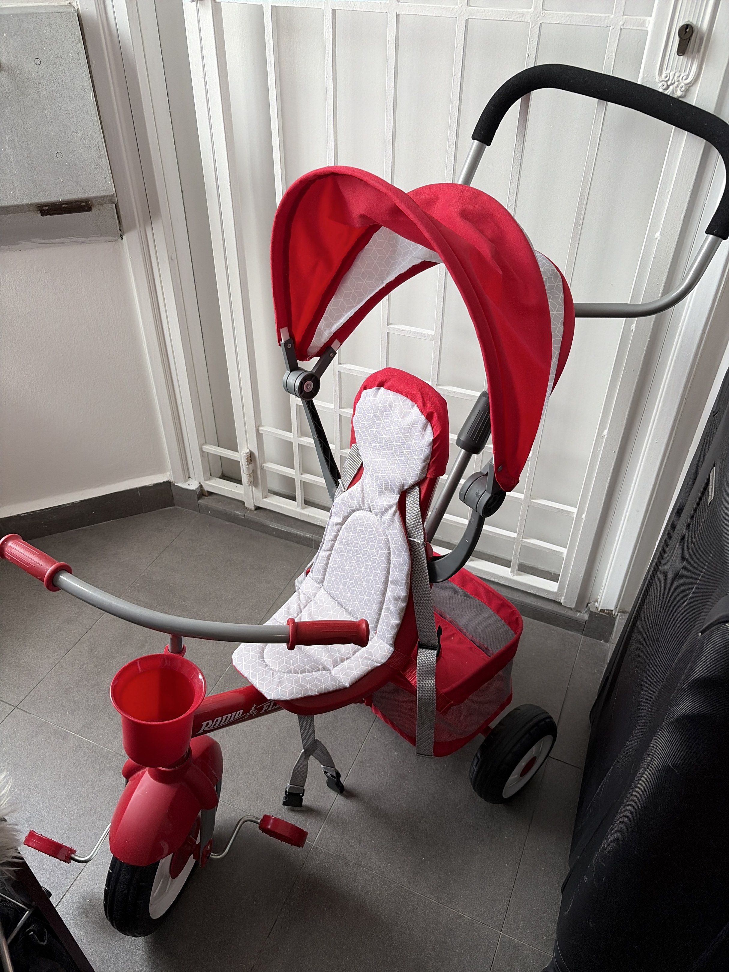 Radio Flyer 4-in-1 Stroll 'N Trike - Red, Babies & Kids, Going Out ...