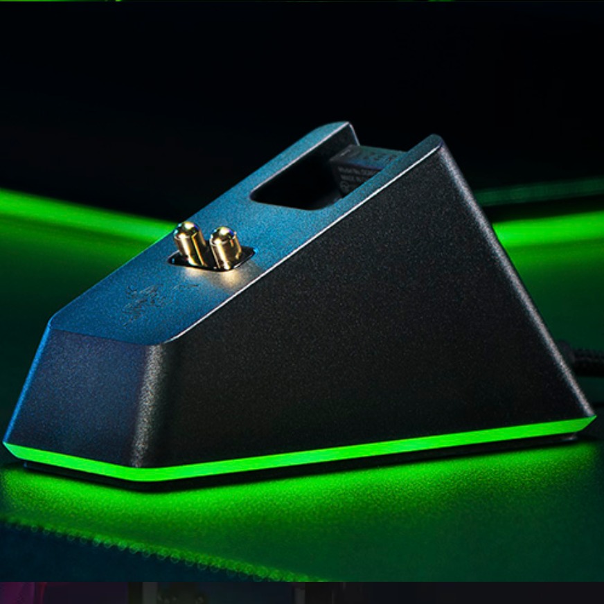 RAZER Wireless Mouse Charging Dock for Viper Deathadder Basilisk Naga ...