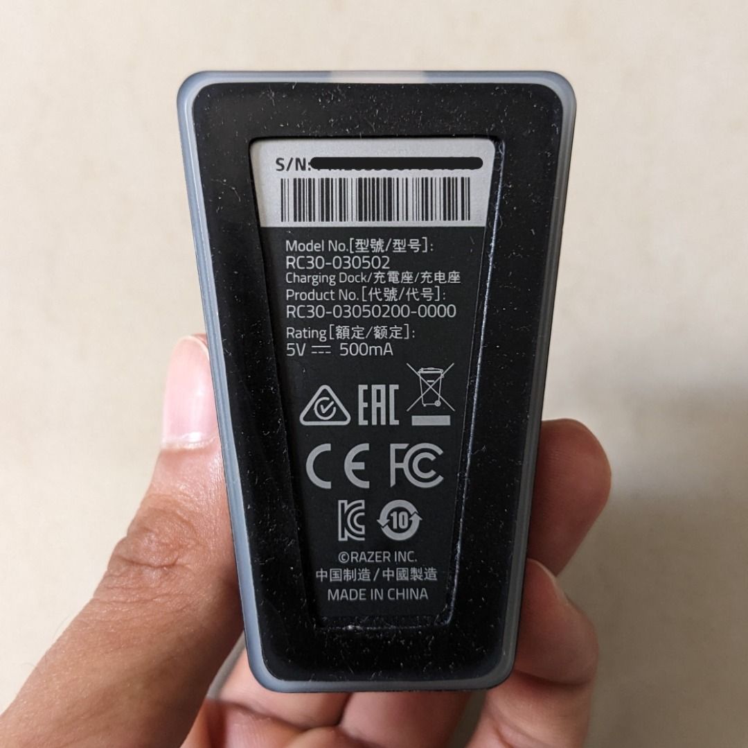 RAZER Wireless Mouse Charging Dock for Viper Deathadder Basilisk Naga ...