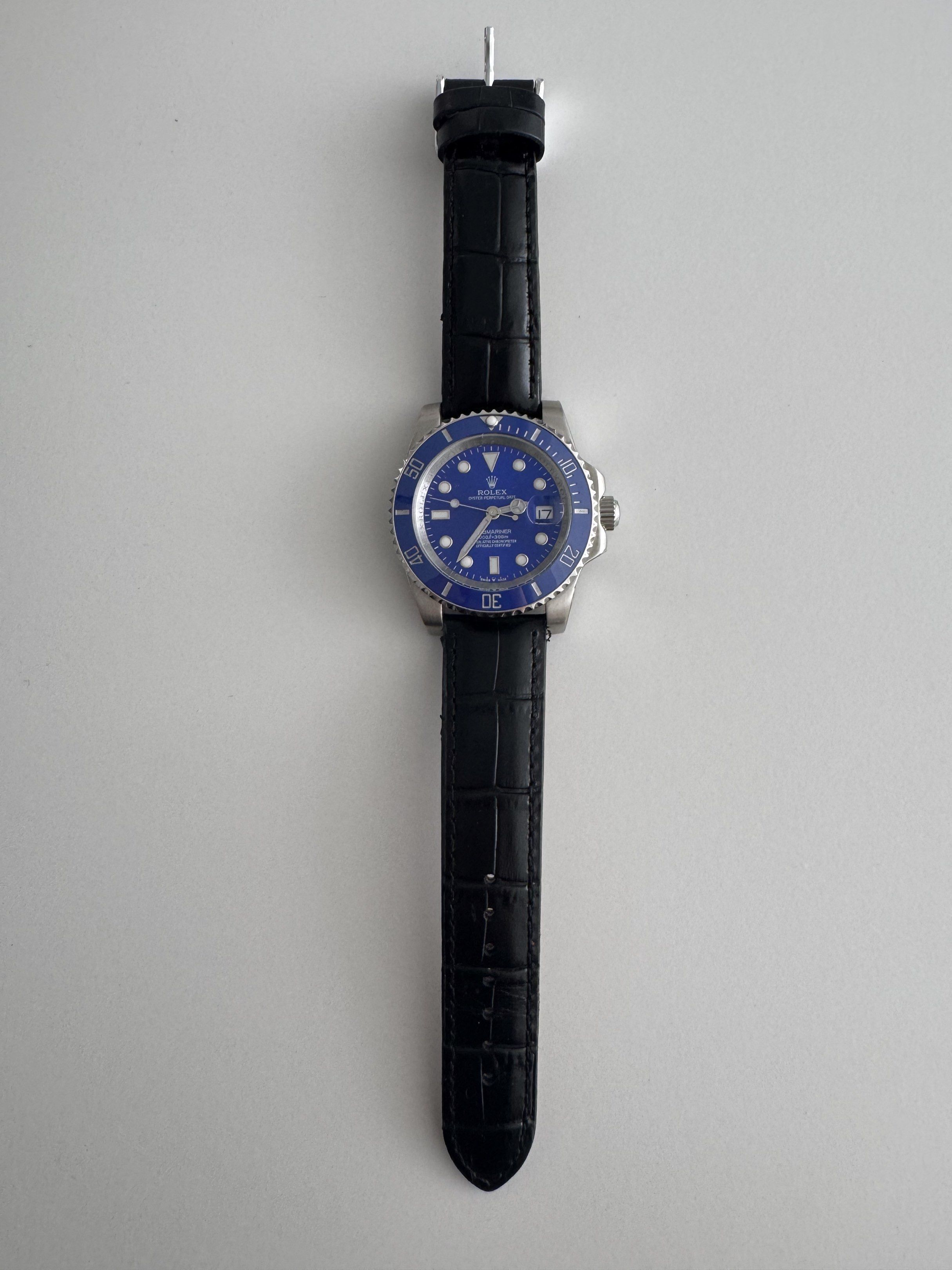 Rolex Submariner Blue Dial Watch, Luxury, Watches on Carousell