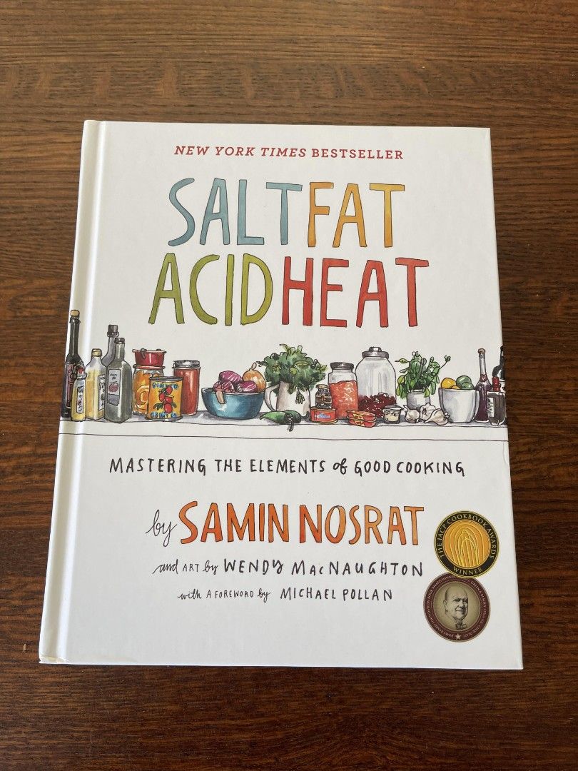 Salt Fat Acid Heat Cookbook by Samin Nosrat, Hobbies & Toys, Books ...